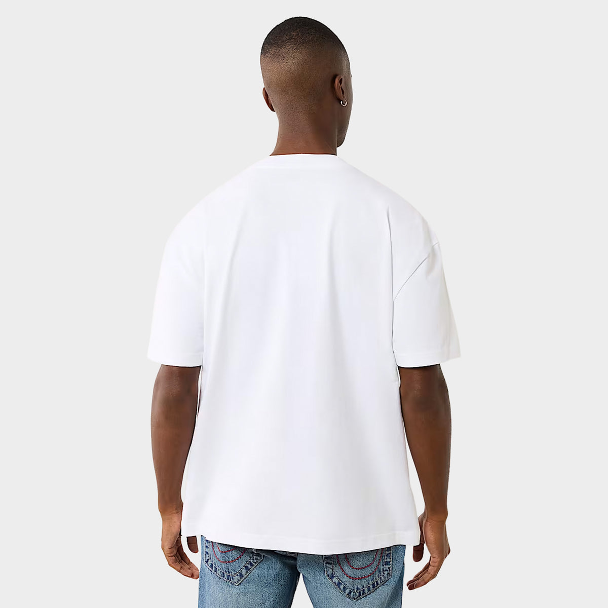 True Religion Torn SRS Tee / Optic White | JD Sports