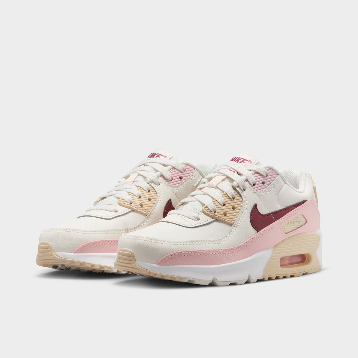 Nike Air Max 90 GS Phantom / Dark Team Red - Echo Pink | JD Sports
