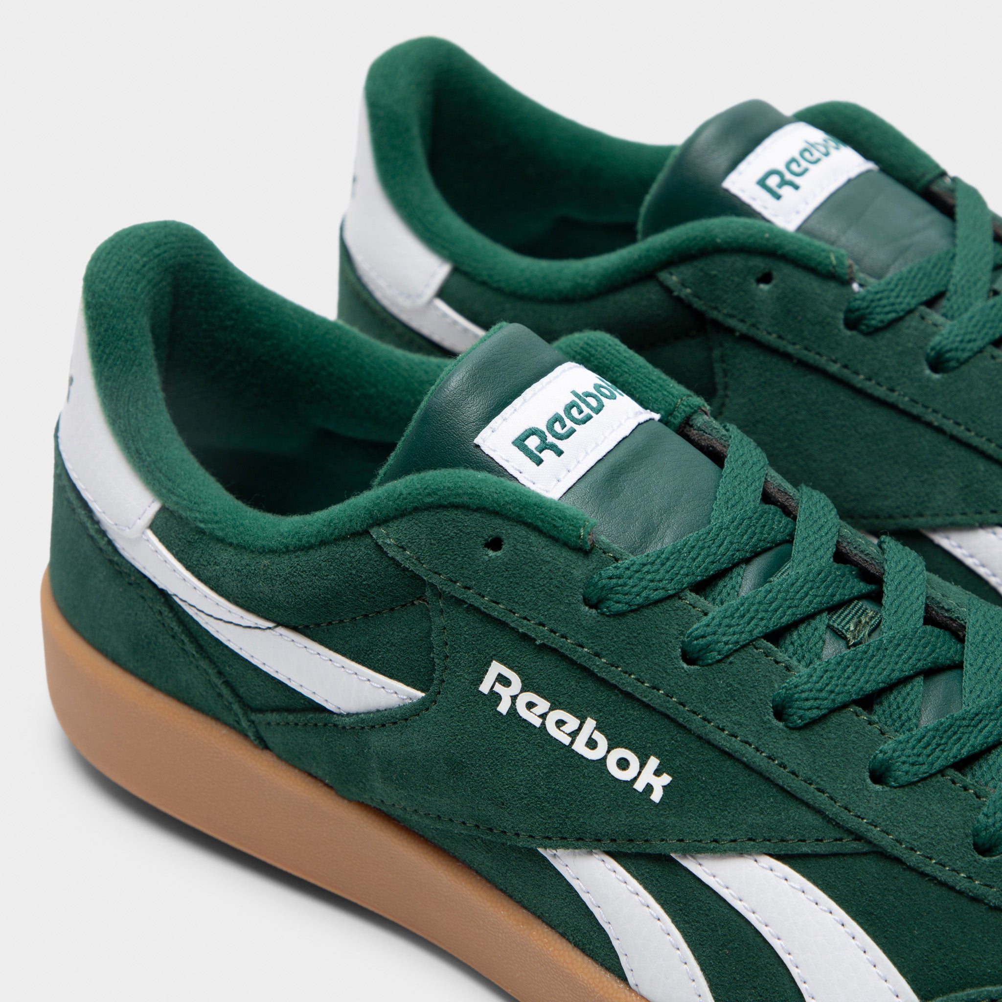 Reebok Smash Edge Dark Green / White - Gum – JD Sports
