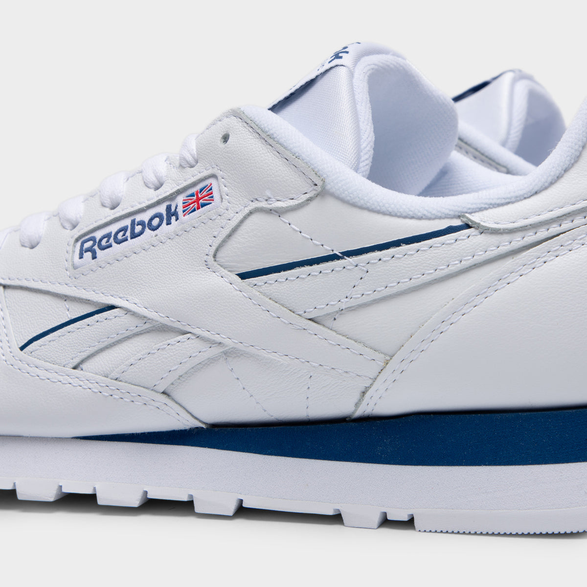 Reebok Classic Leather White / White - Twilight Blue – JD Sports