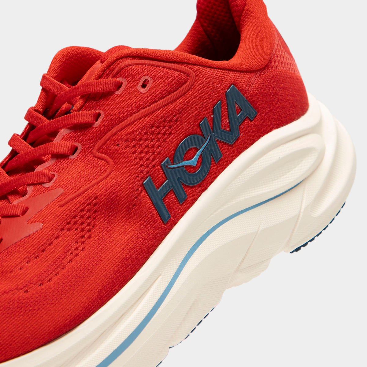 Hoka Clifton 10 Vermillion / Navy – JD Sports