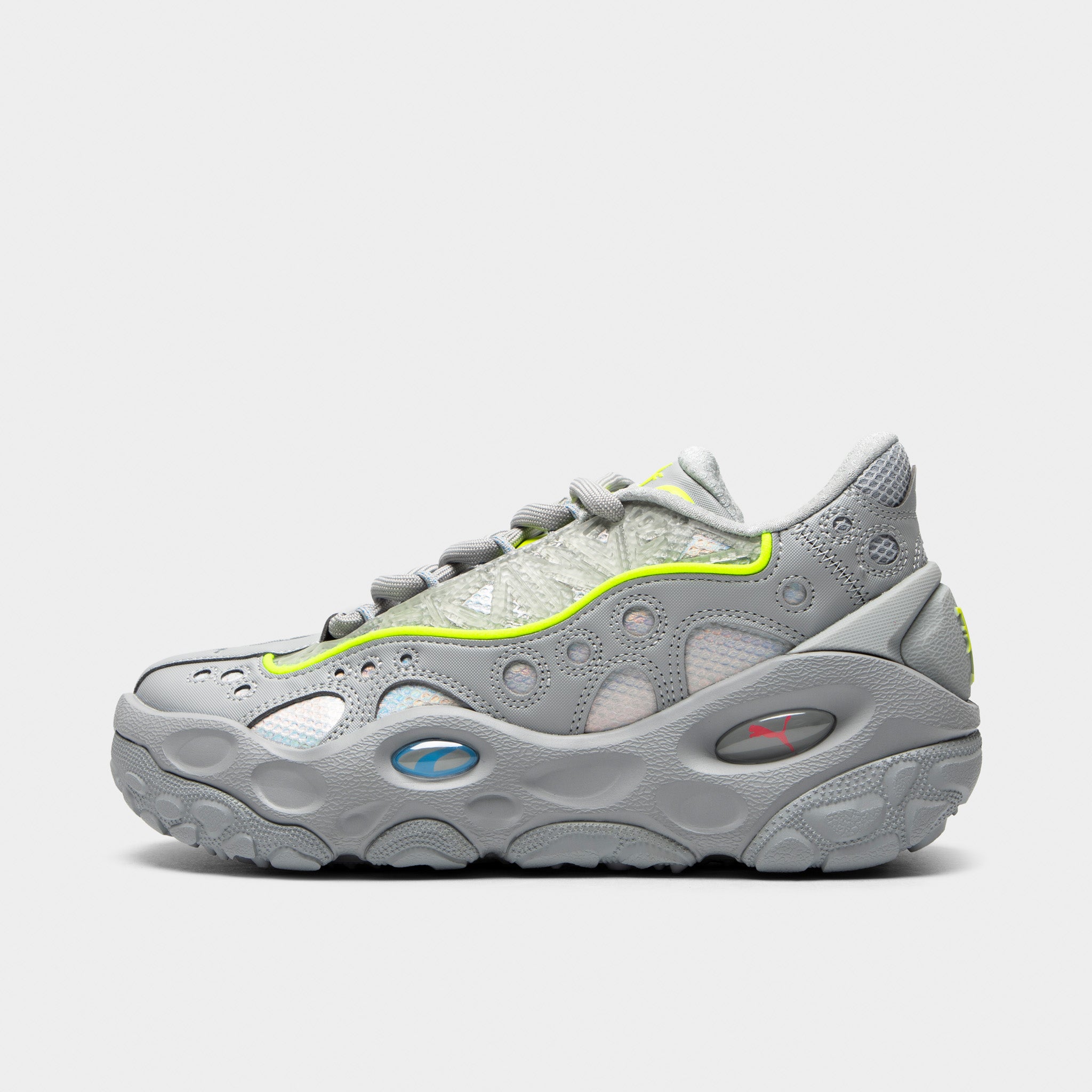 PUMA La France Grey / Silver / Neon – JD Sports