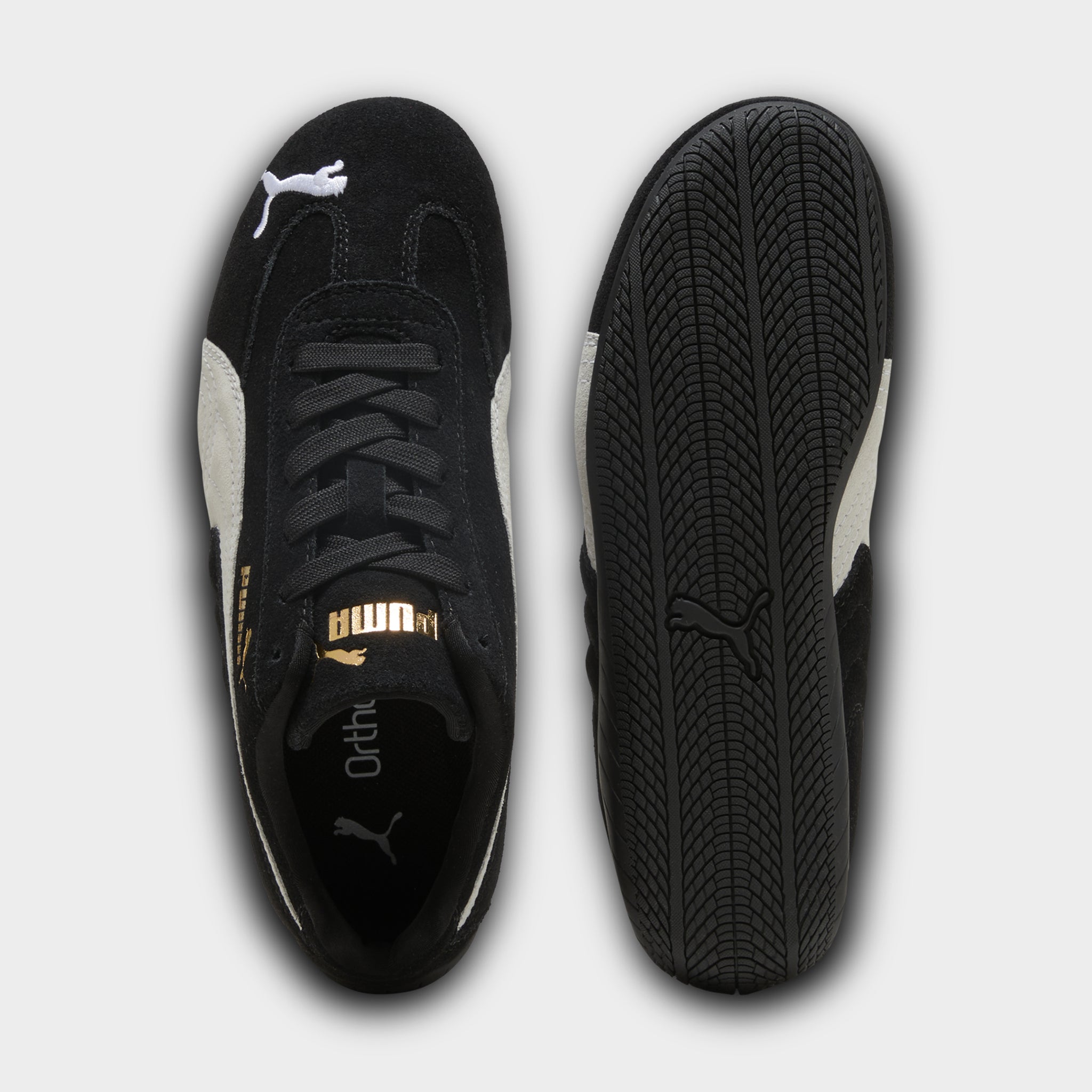PUMA Juniors' Speedcat Black / White – JD Sports