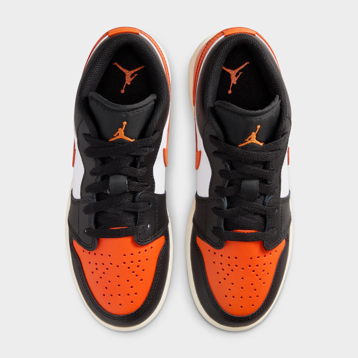 Jordan 1 Low GS Black / Starfish - White – JD Sports
