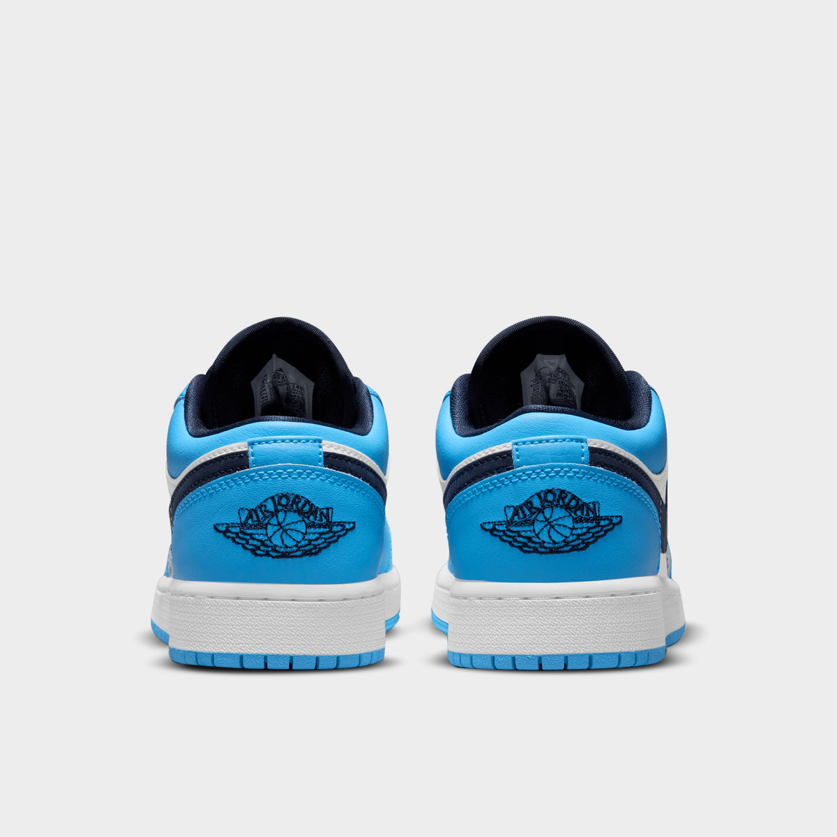 Jordan 1 Low GS Blanc / Bleu poudre foncé - Obsidienne – JD Sports
