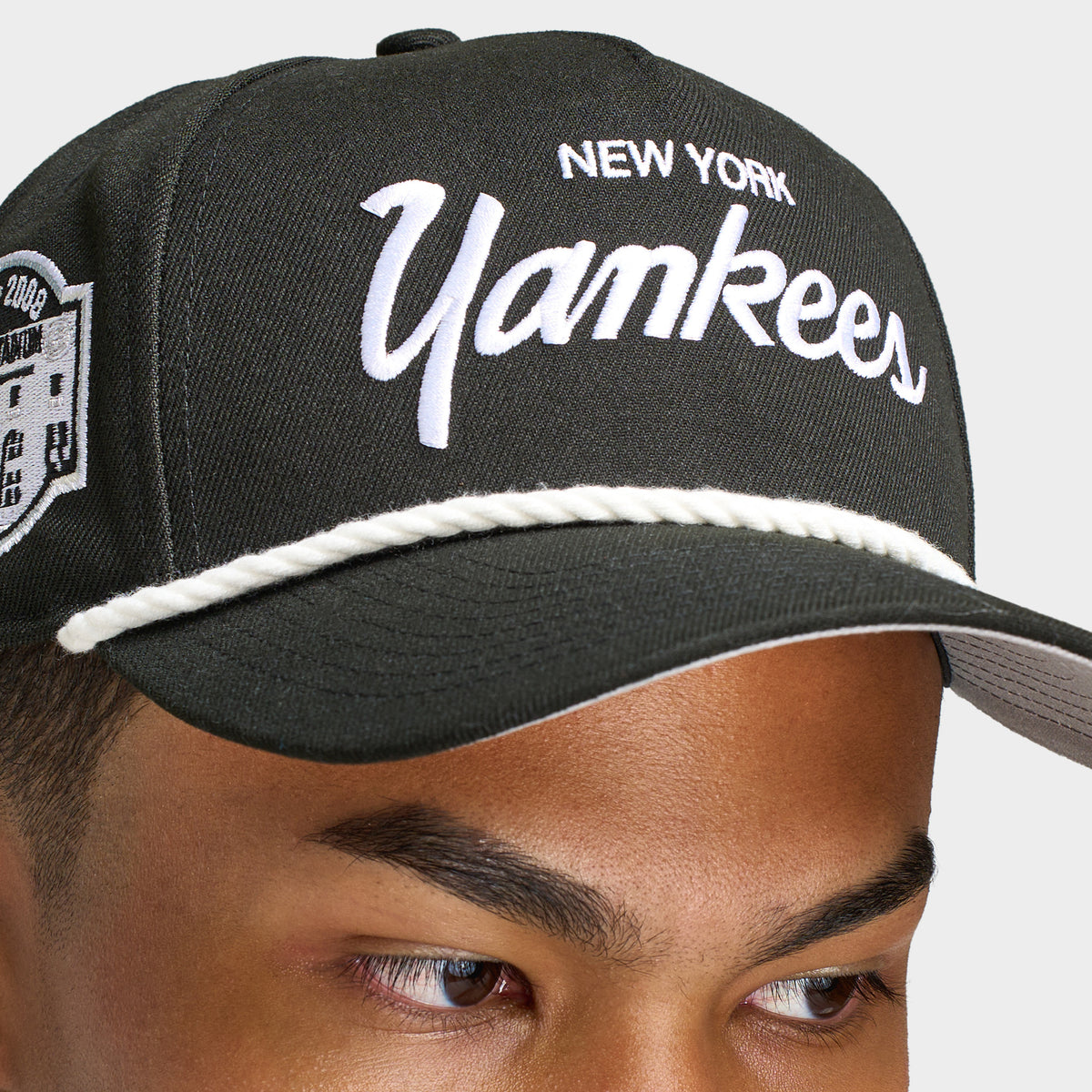 New Era New York Yankees Script 9FORTY A-Frame / Noir | JD Sports