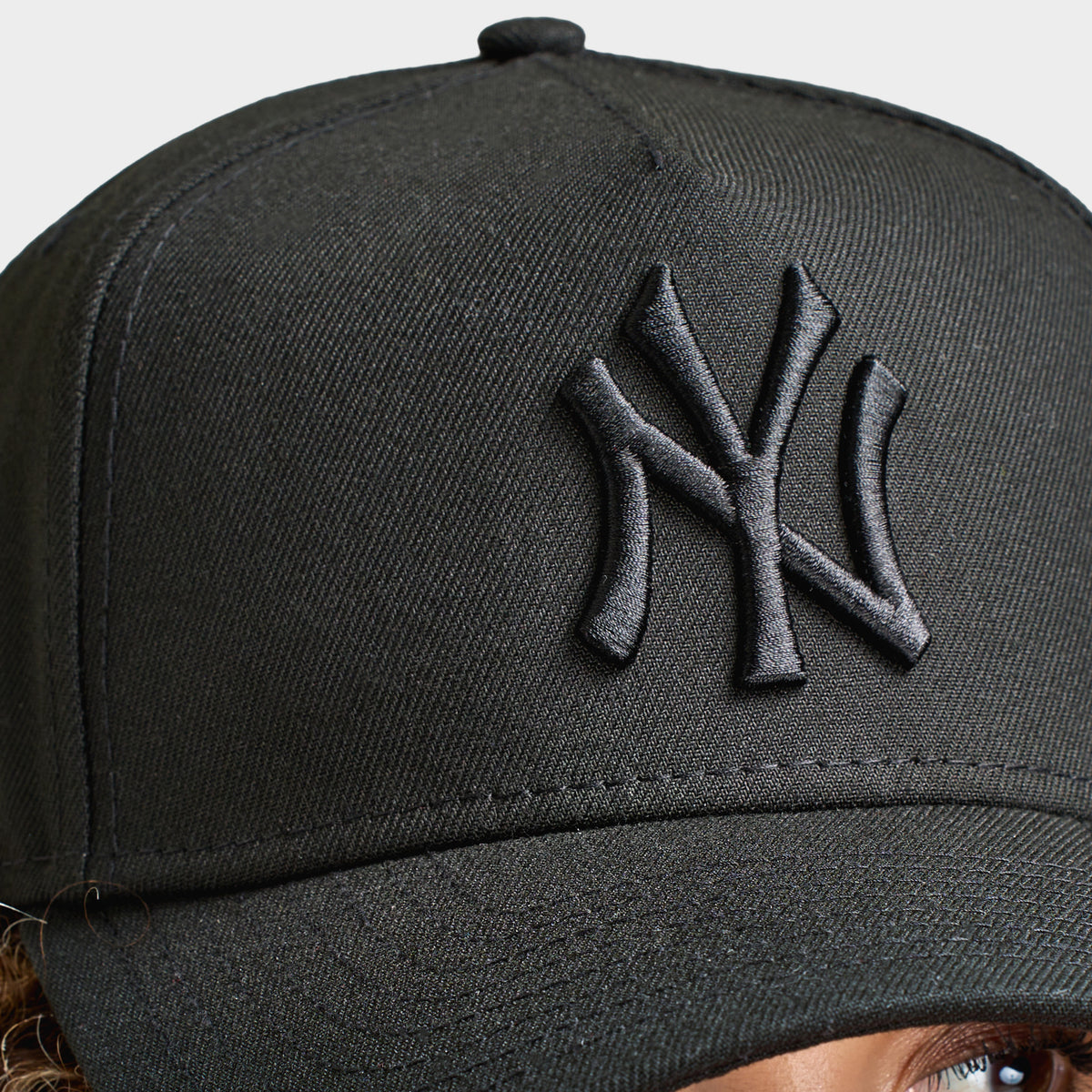 New Era New York Yankees 9FORTY A-Frame Black / Black | JD Sports