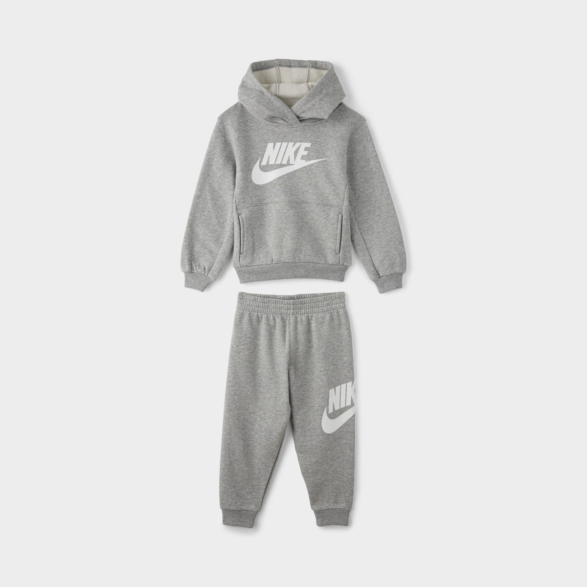 Nike Child Boys' Club Fleece Hoodie Set / Dark Grey Heather | JD Sports