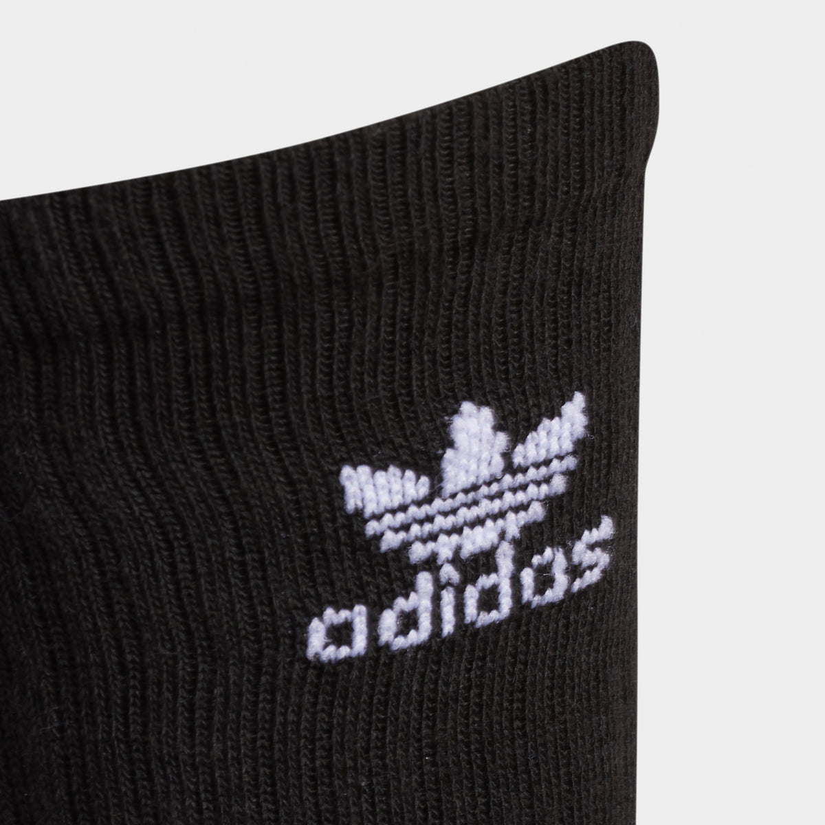 adidas Originals Trefoil Crew Socks (6 Pack) Black / White | JD Sports