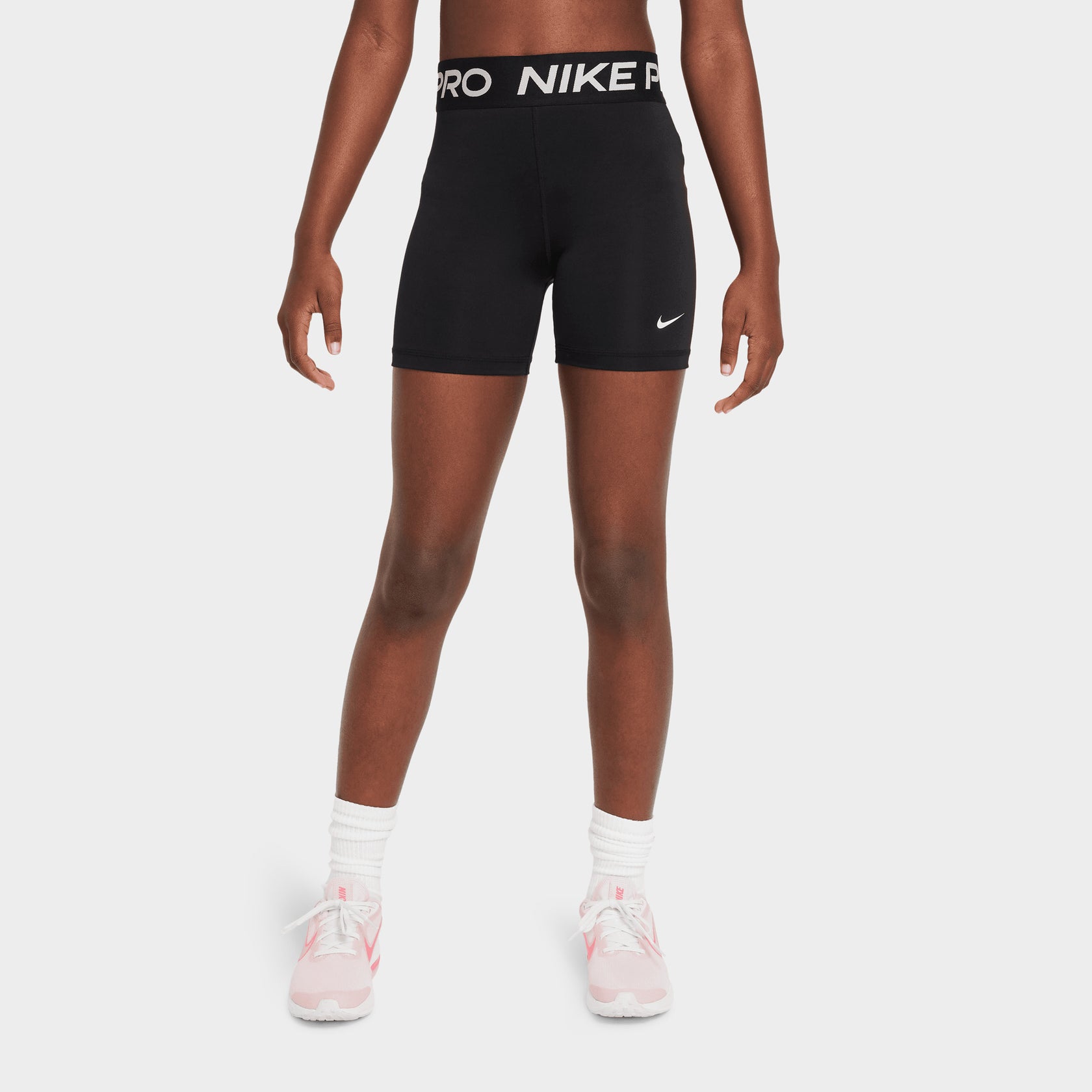 Nike Pro Junior Girls' 3" Dri-FIT Shorts / Black – JD Sports
