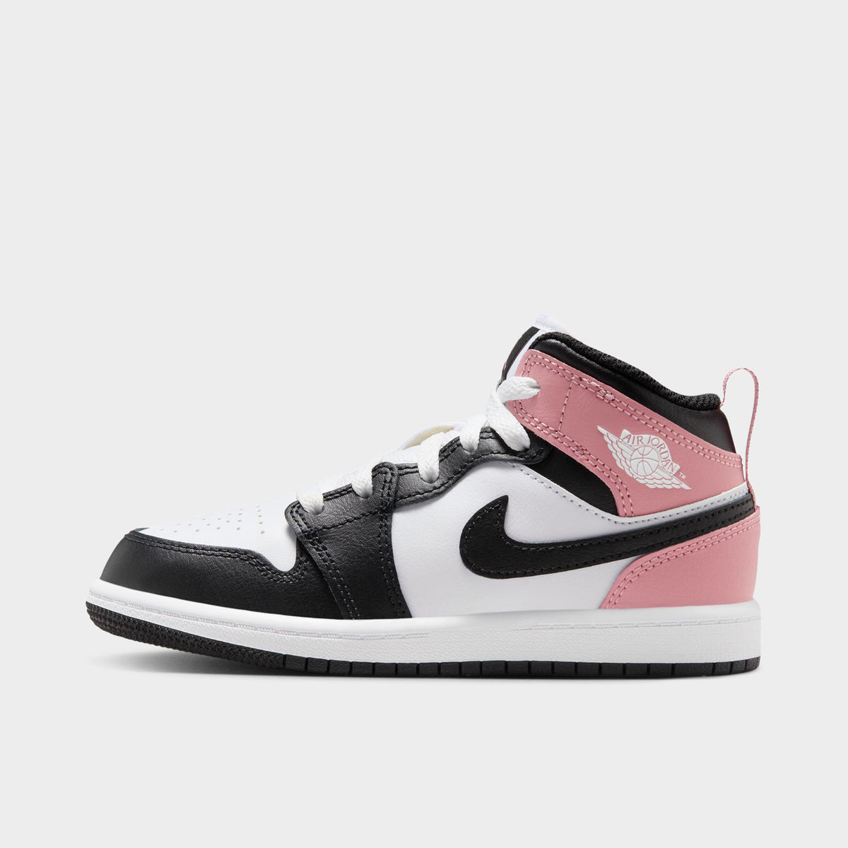 Jordan 1 Mid PS White / Black - Rust Pink – JD Sports