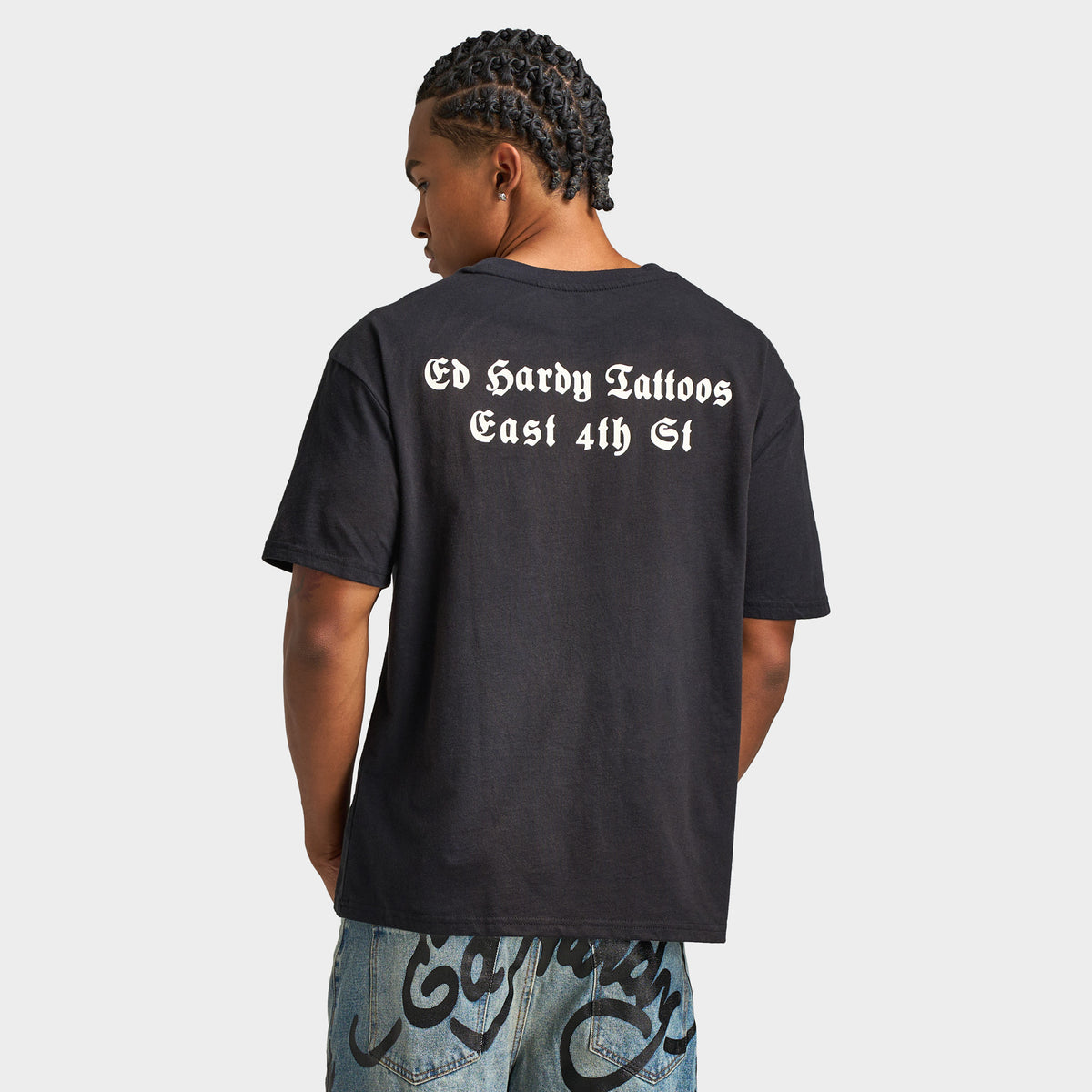 Ed Hardy Horses Graphic T-Shirt / Noir vintage | JD Sports