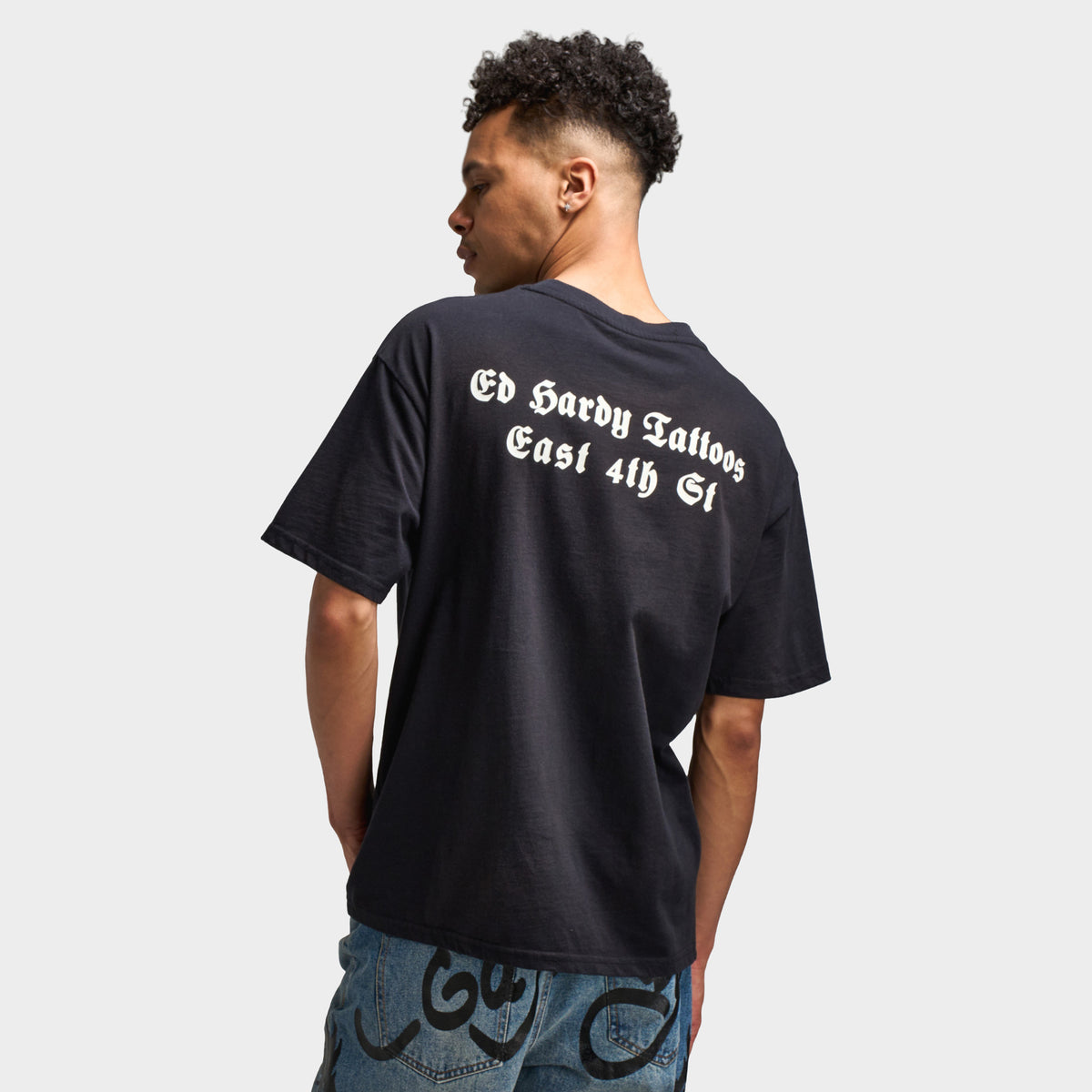 Ed Hardy Vintage Sacred Heart Graphic T-Shirt / Black | JD Sports