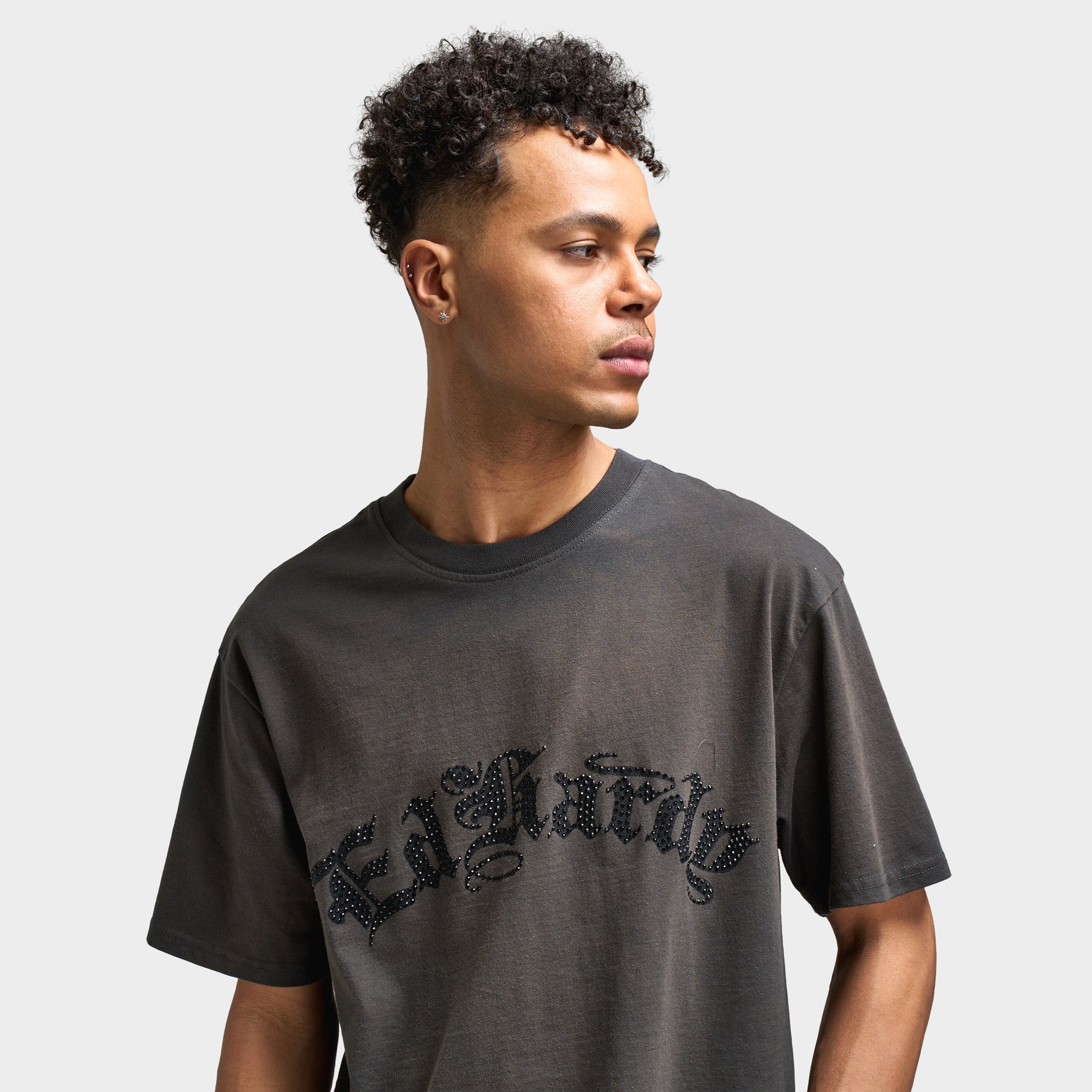 Ed Hardy Vintage Panther Flame Graphic T-Shirt / Charcoal – JD Sports