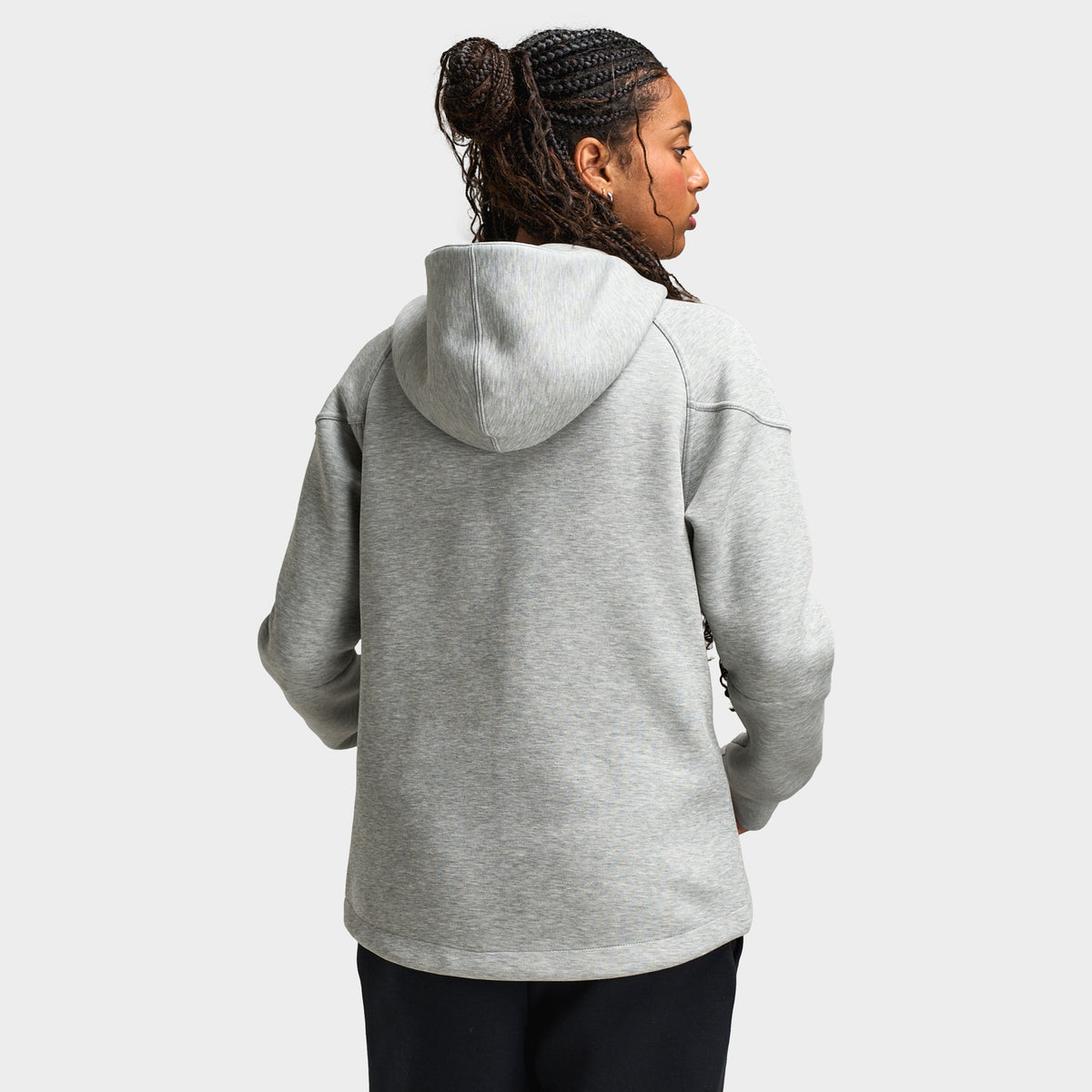 Nike Sportswear Women's Tech Fleece Windrunner Full-Zip Hoodie Dark Gr ...