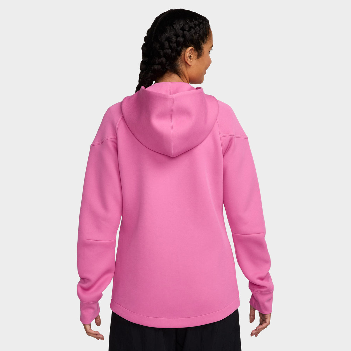 Nike Women's Tech Fleece Full Zip Windrunner Hoodie / Playful Pink | JD ...