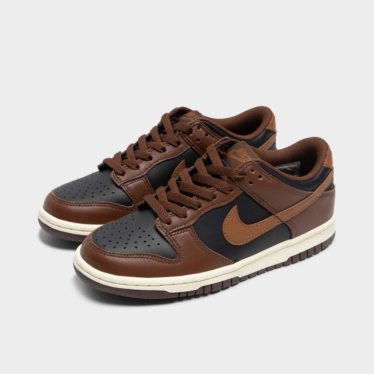 Nike Dunk Low GS Black / British Tan - Cacao Wow | JD Sports