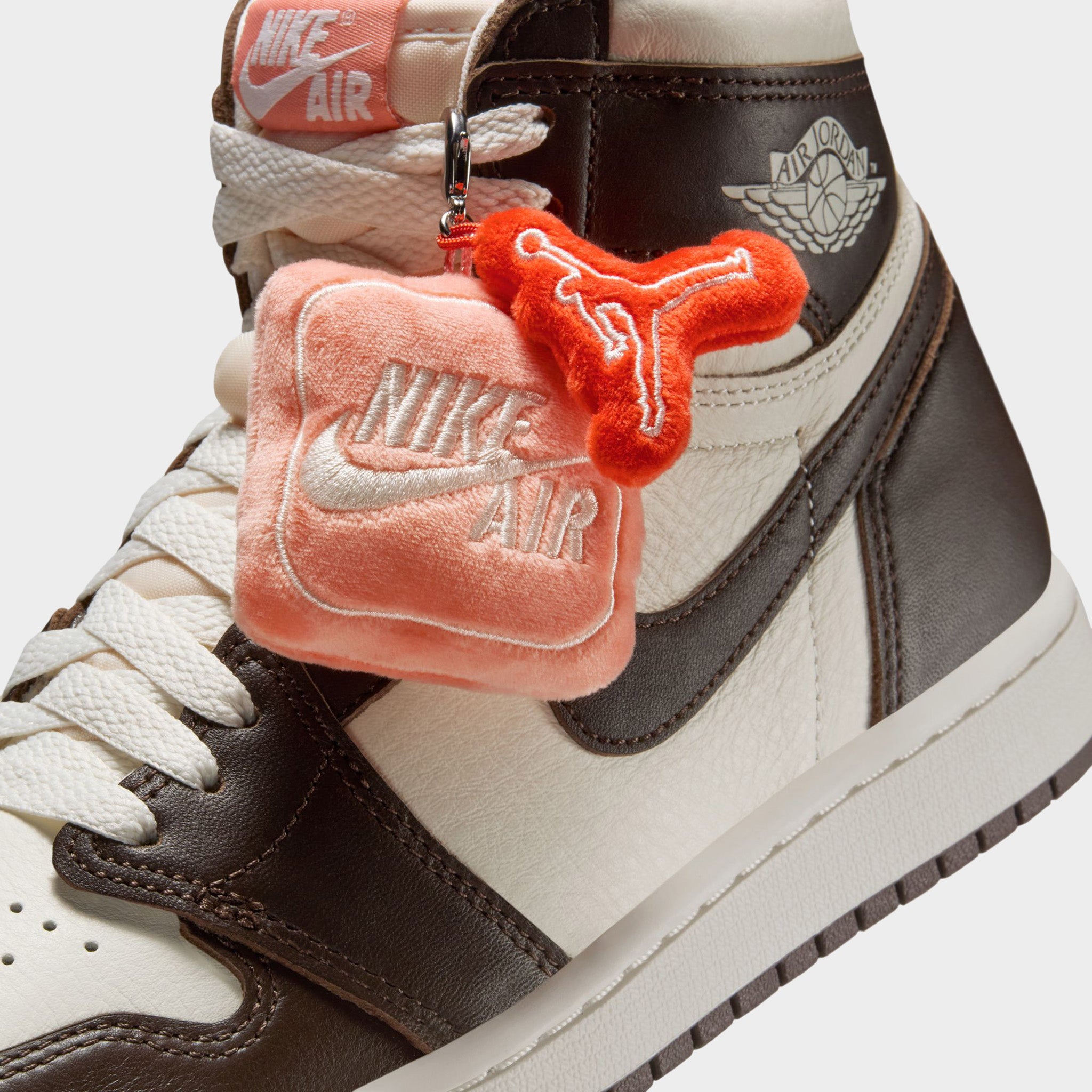 Jordan Women's 1 Retro High OG Baroque Brown / Sail - Light Madder Roo ...