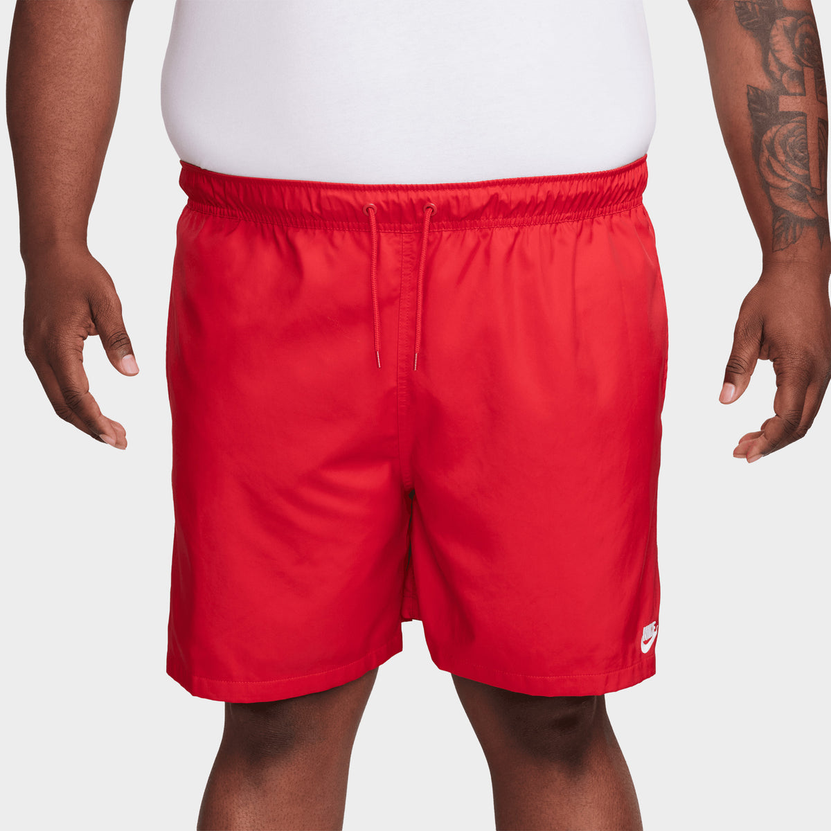 Nike Club Flow Shorts University Red / White | JD Sports