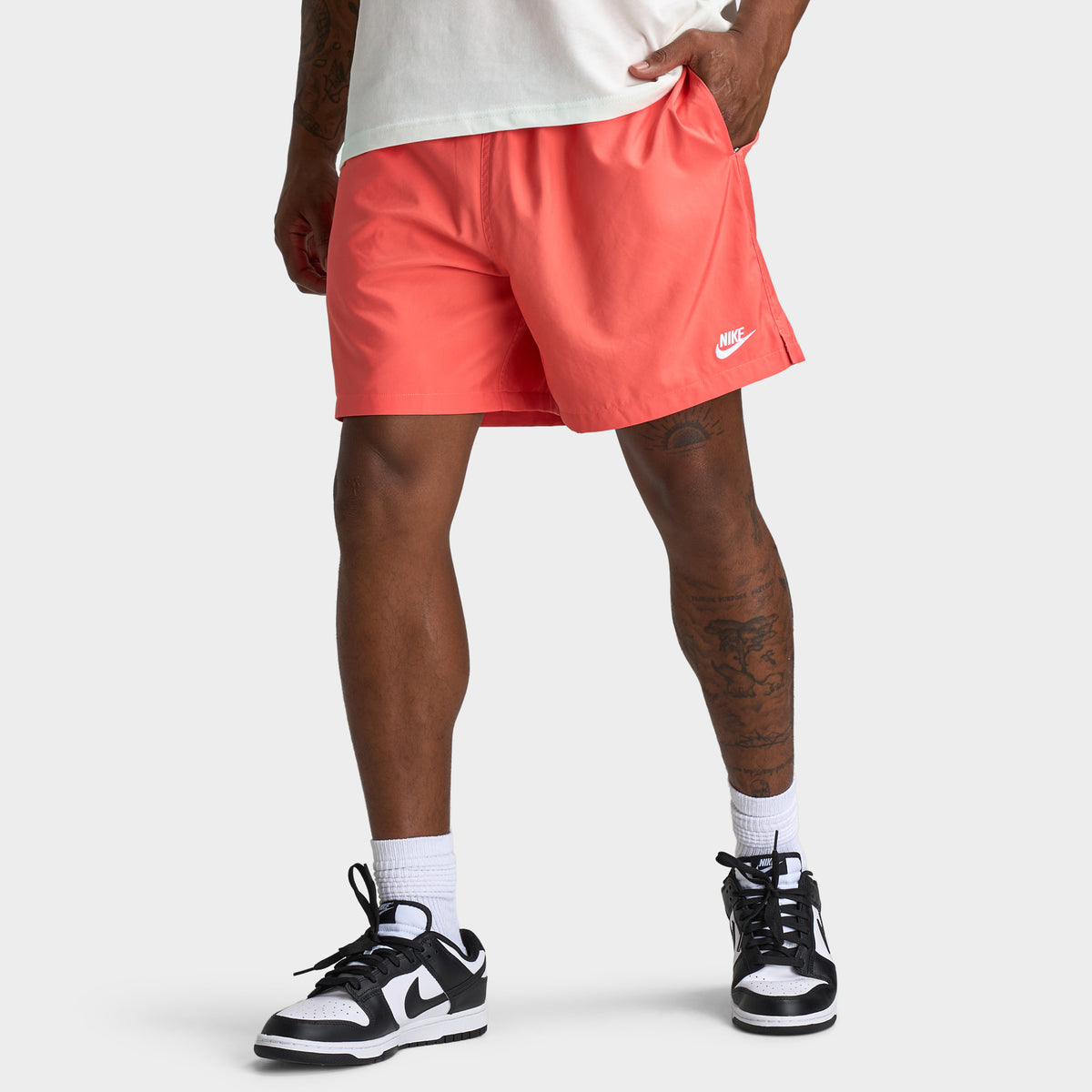Nike Club Flow Short Magie Ember / Blanc – JD Sports