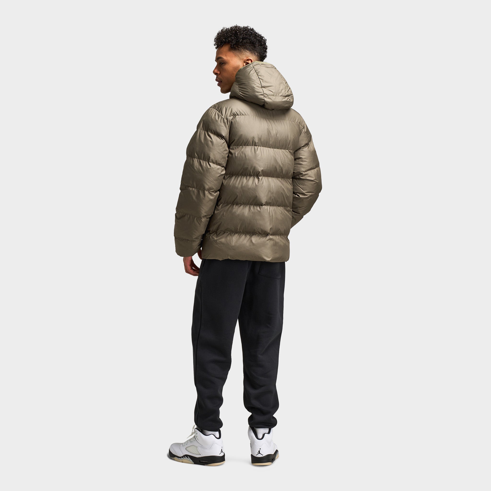Jordan Brooklyn Puffer Jacket Medium Olive / Black – JD Sports