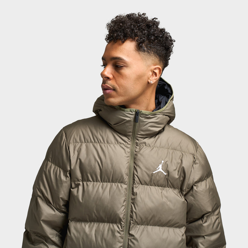 Jordan Brooklyn Puffer Jacket Medium Olive / Black – JD Sports