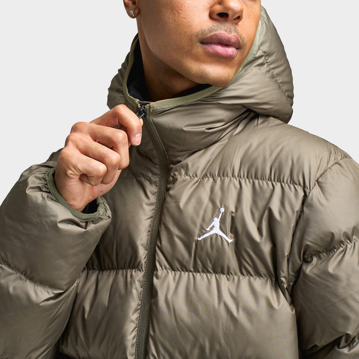 Jordan Brooklyn Puffer Jacket Medium Olive / Black – JD Sports