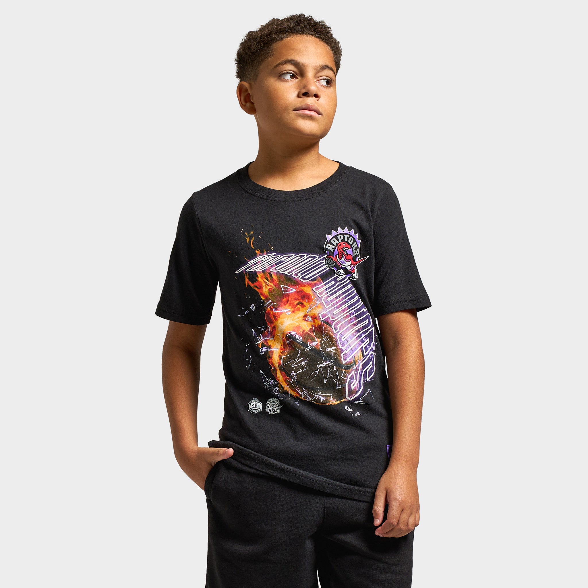 Mitchell & Ness Juniors' Raptors Meteor Tee / Black – JD Sports