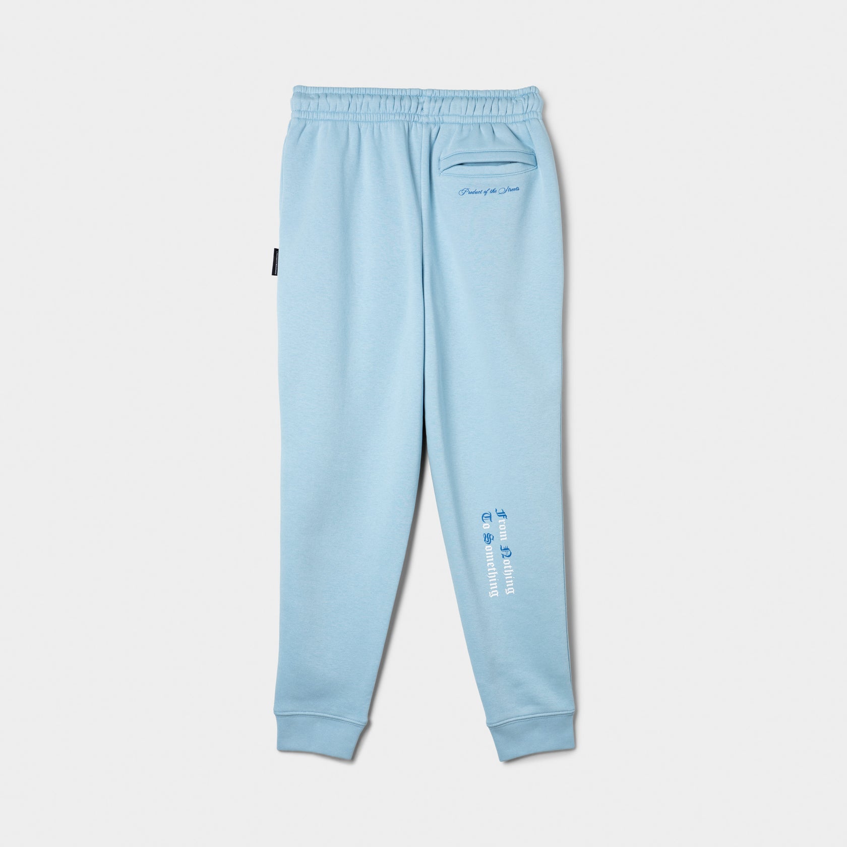 Hoodrich Juniors' Gothic Regular Ribbed Cuff Joggers Clear Sky / White ...