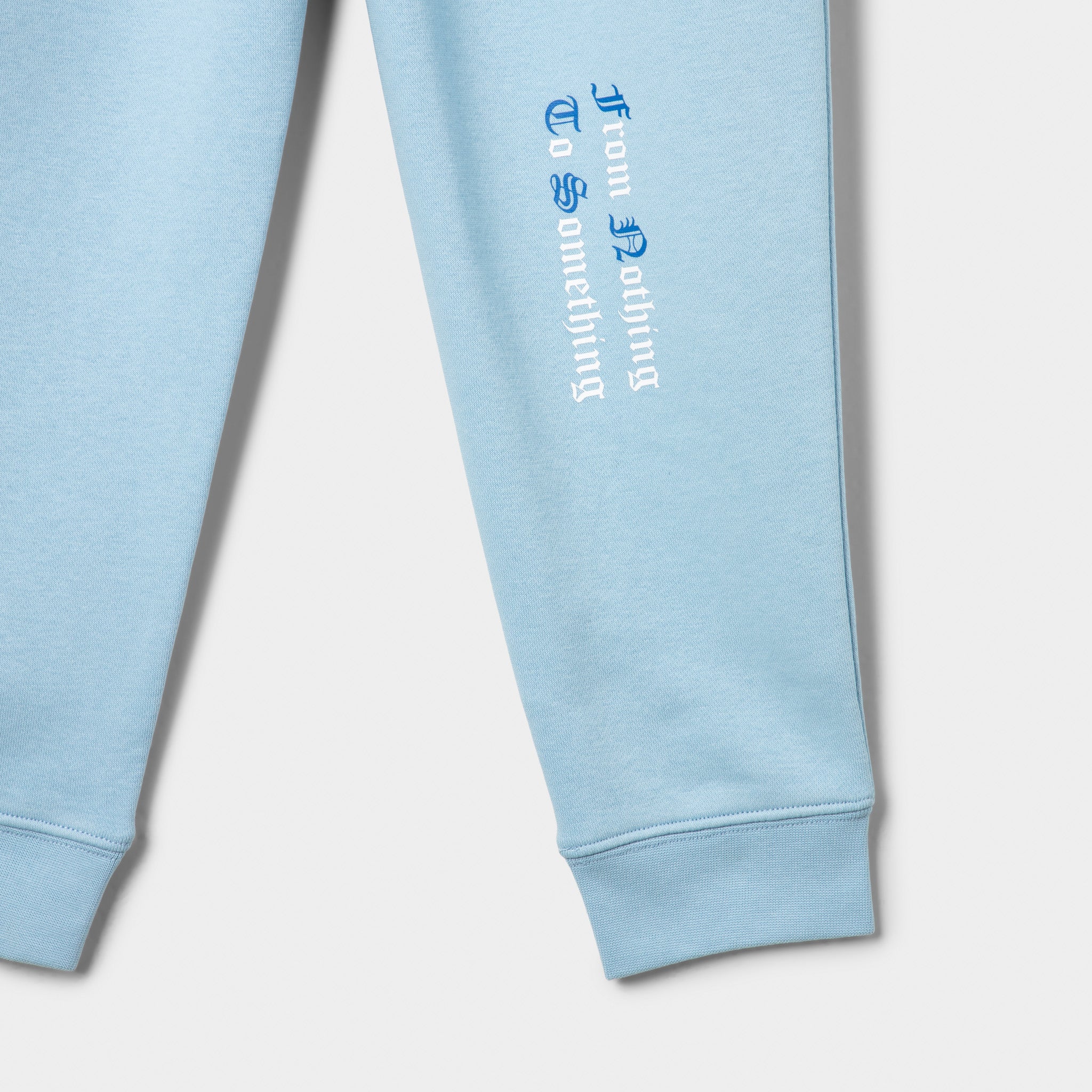 Hoodrich Juniors' Gothic Regular Ribbed Cuff Joggers Clear Sky / White ...