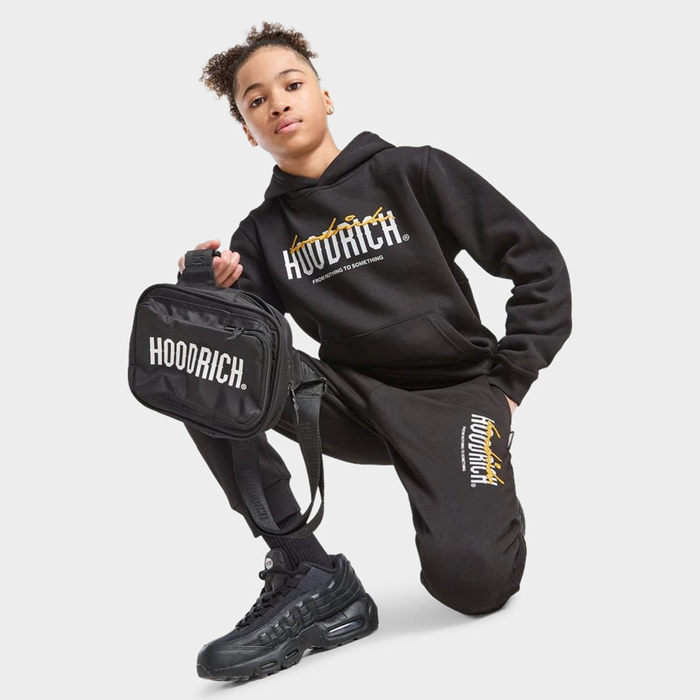 Hoodrich Junior Boys' Certify V2 Pullover Hoodie Black / White - Quiet ...