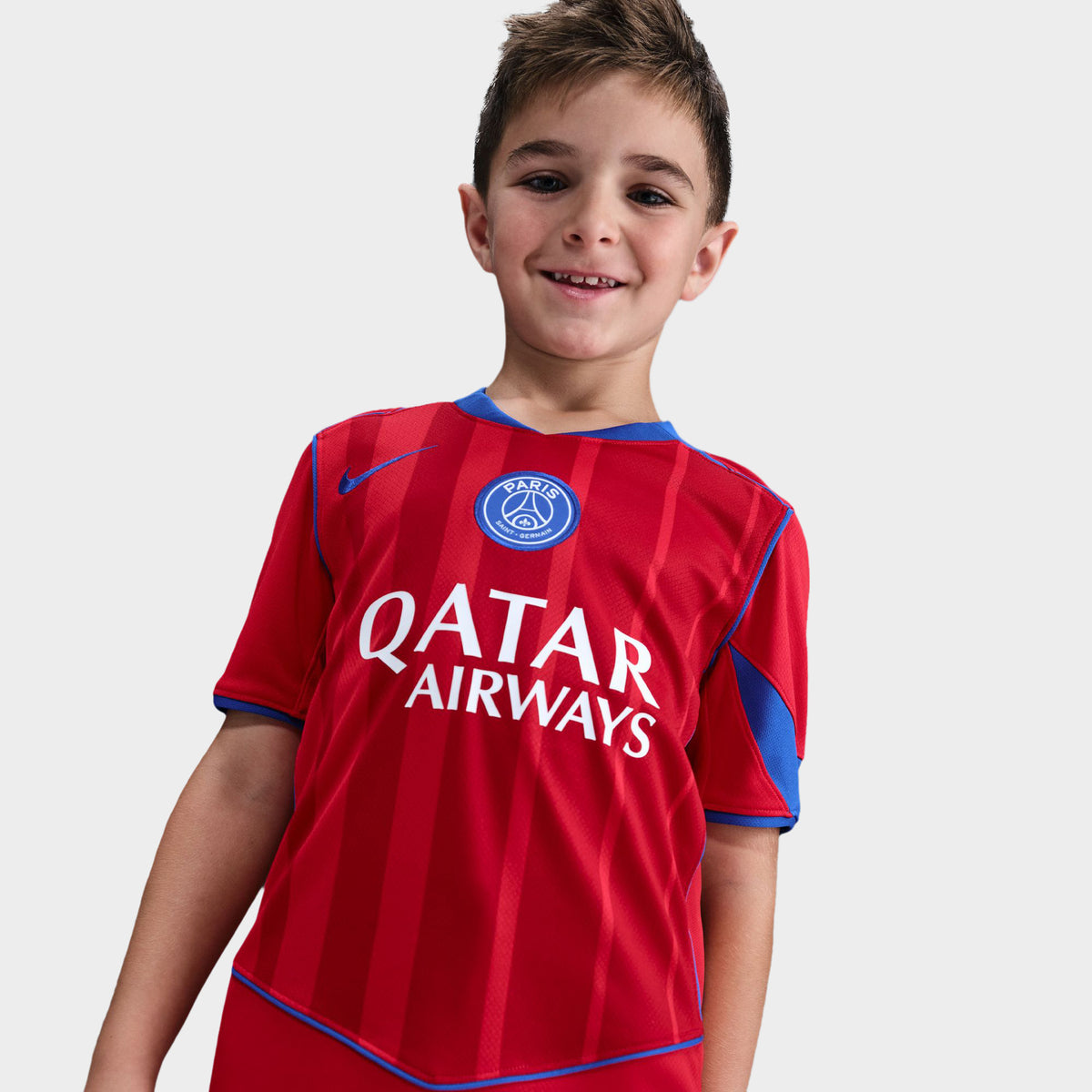 Nike Juniors' PSG 25/26 Jersey Stad 3R Global Red / Sport Red | JD Sports