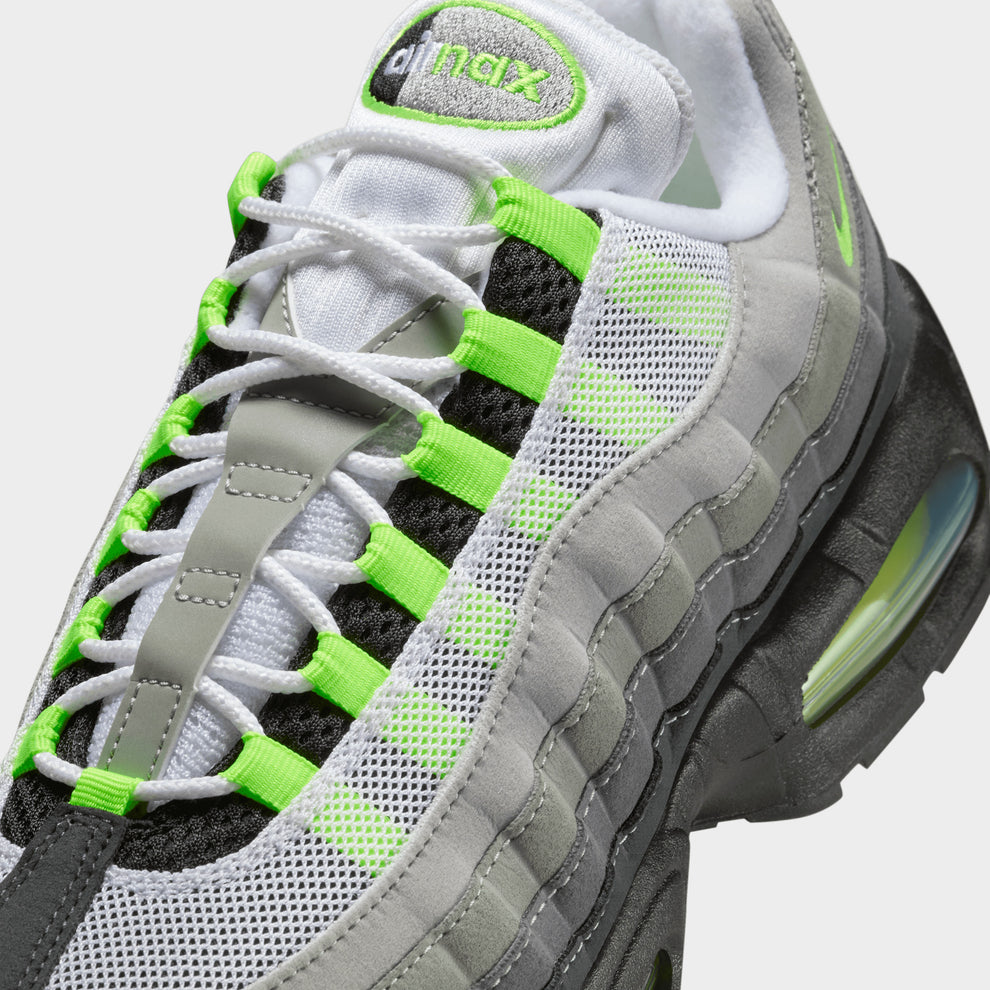 Nike Air Max 95 OG Black / Neon Yellow – JD Sports
