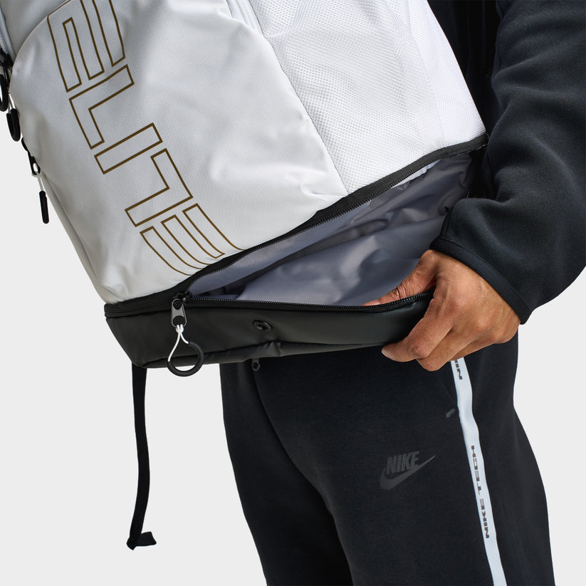 Nike Varsity Elite Backpack White / Black - Gold – JD Sports