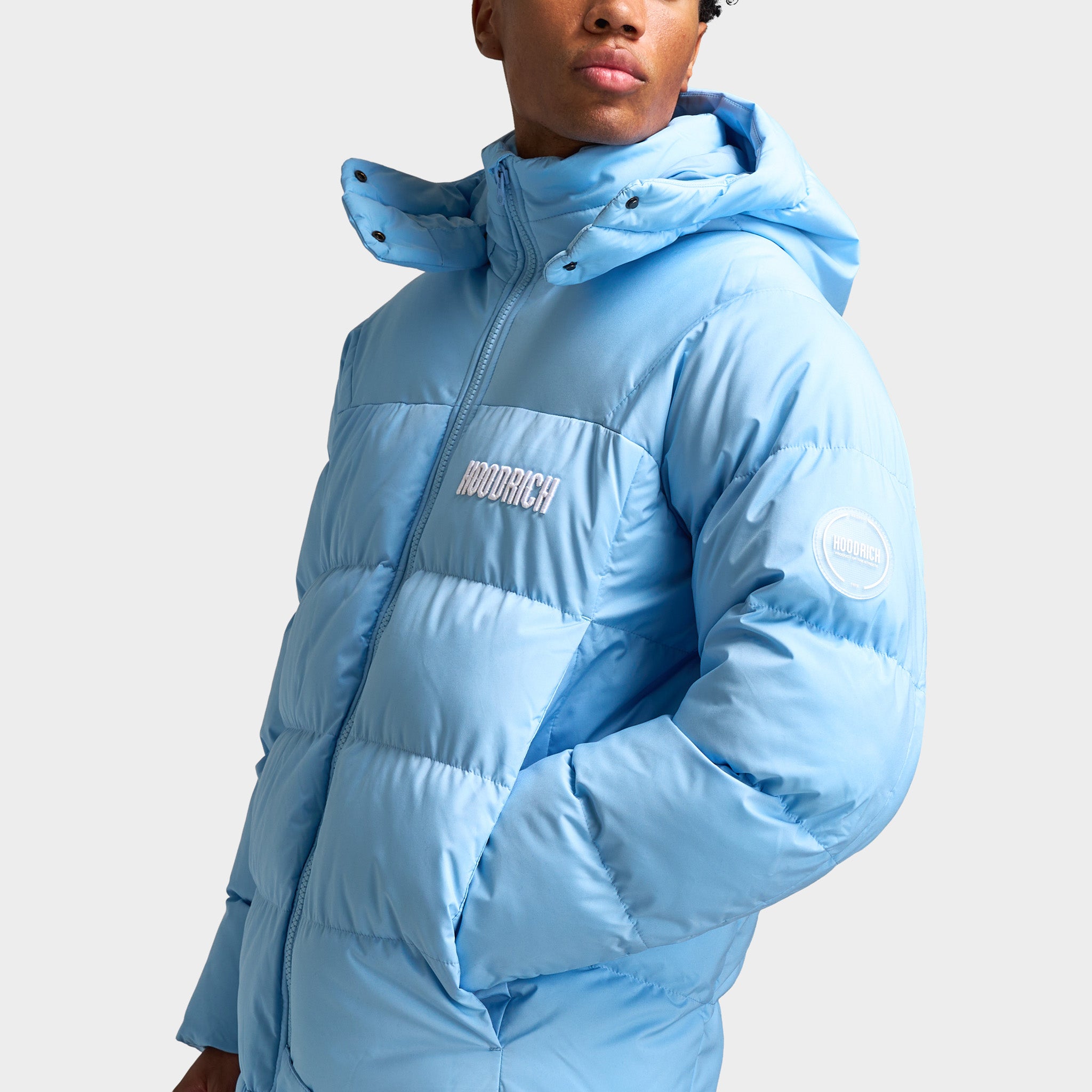 Hoodrich Phenom Puffer Jacket Clear Sky / White – JD Sports