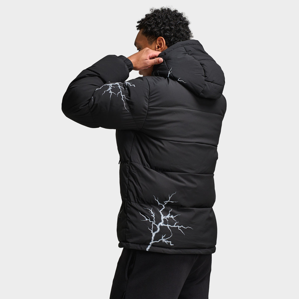 Hoodrich Dark Puffer Jacket Black / White – JD Sports