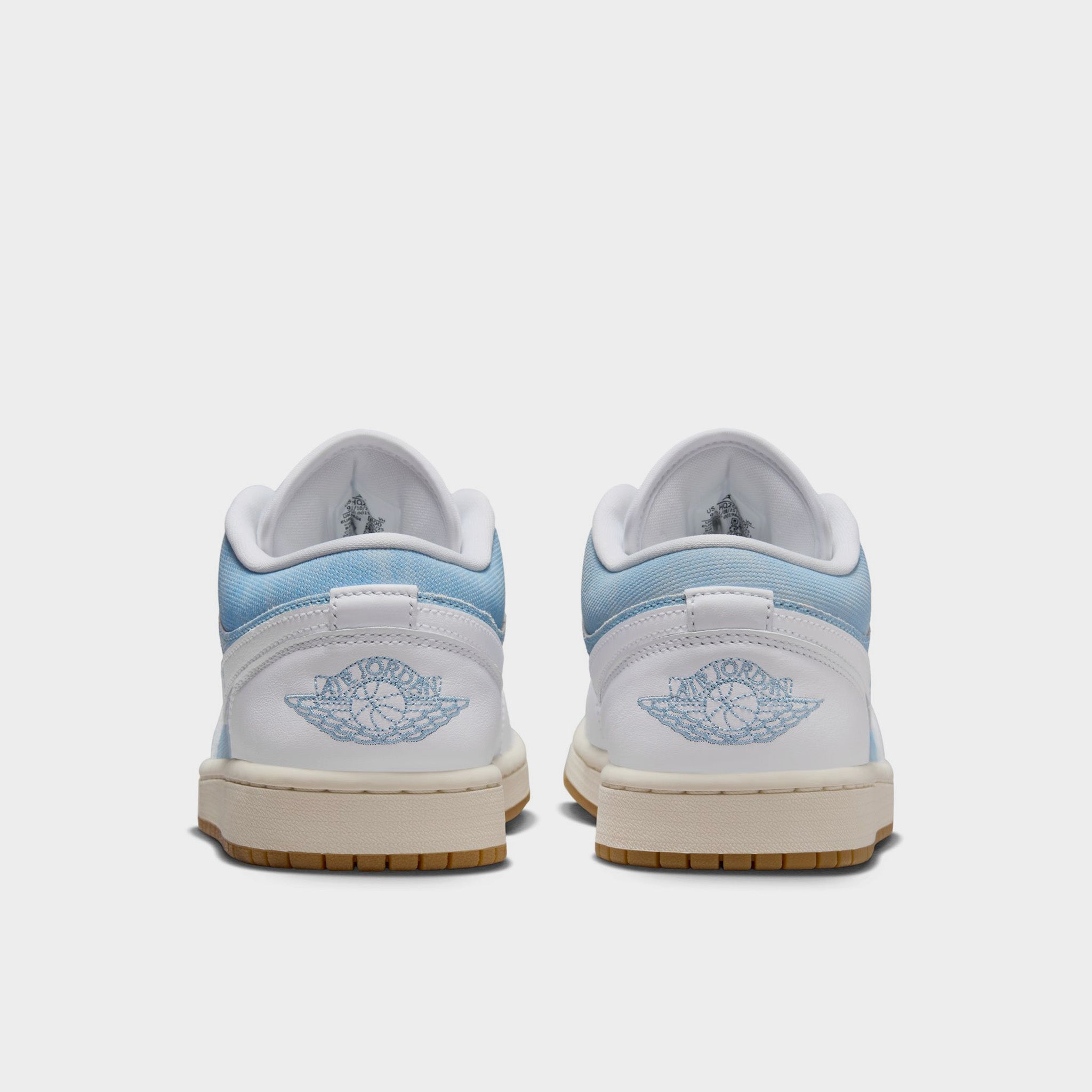 Jordan Women's 1 Low SE Worn Blue / White - Gum Light Brown – JD Sports