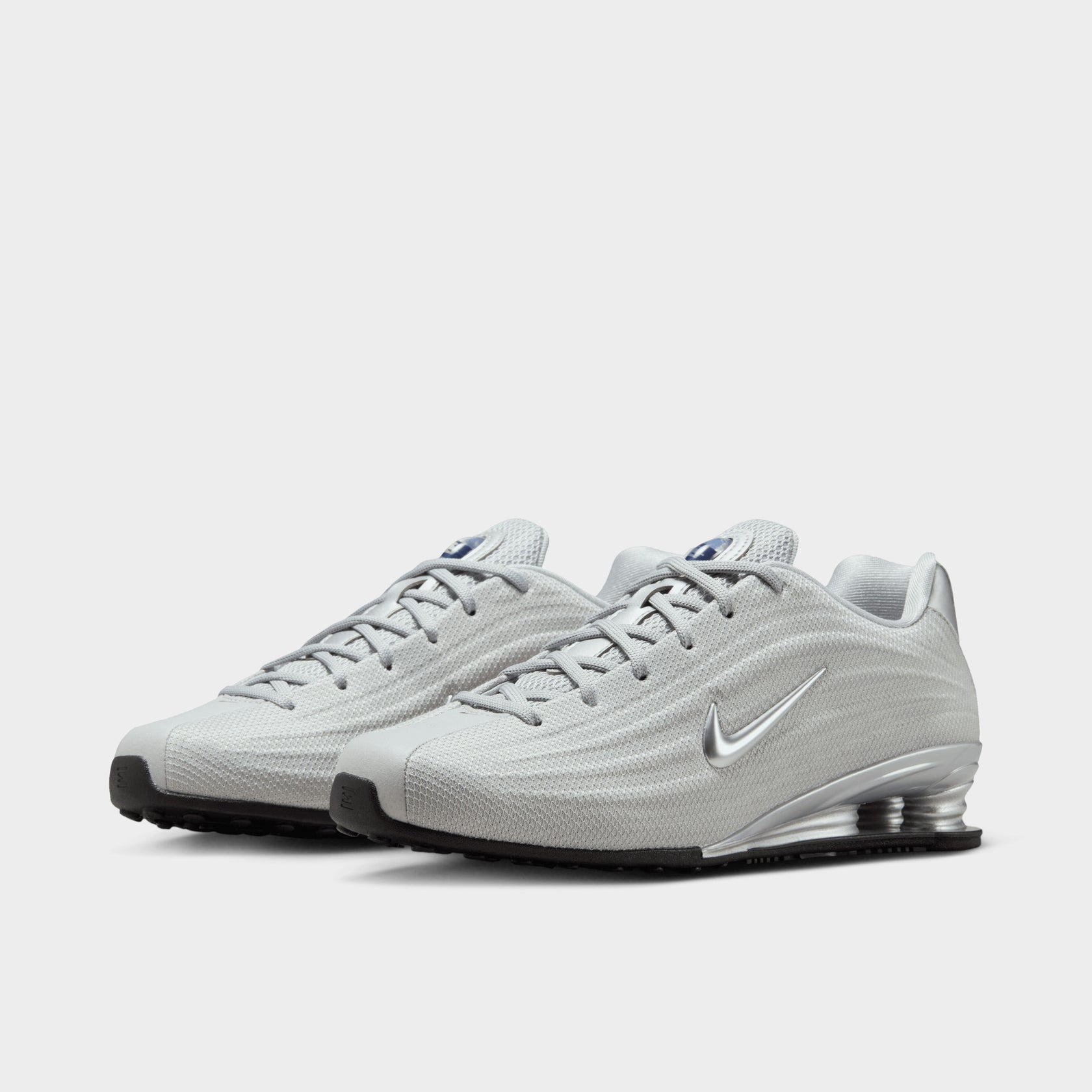 Nike Women's Shox Z Silver / Silver - Black – JD Sports