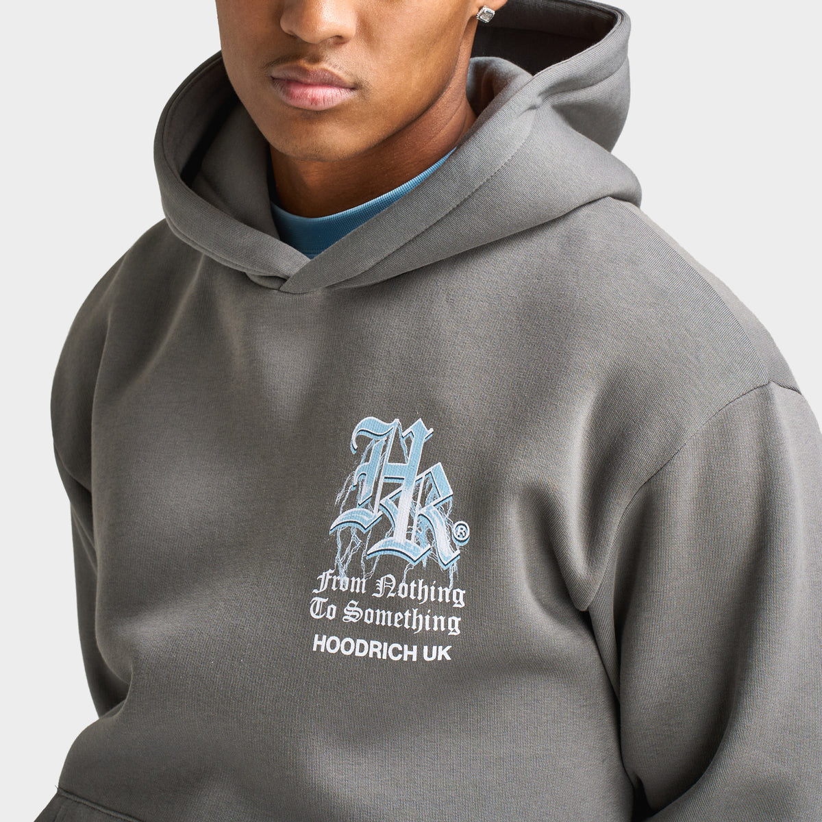 Hoodrich Tornado Oversized Hoodie Lava Smoke / White / Blue – JD Sports