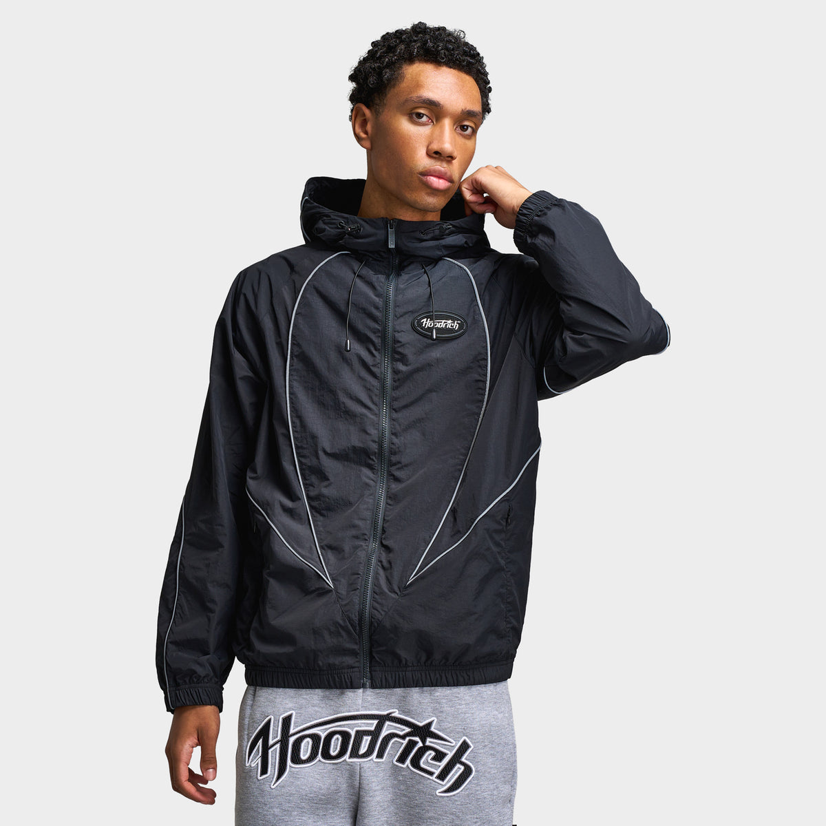 Hoodrich Cypher Woven Jacket Black / Reflective | JD Sports
