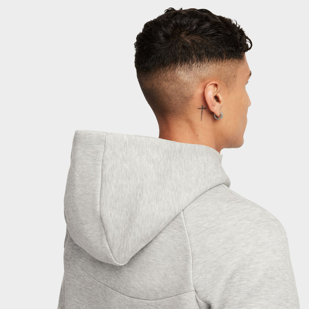 Nike Tech Fleece Full-Zip Windrunner Hoodie Dark Grey Heather / Black ...