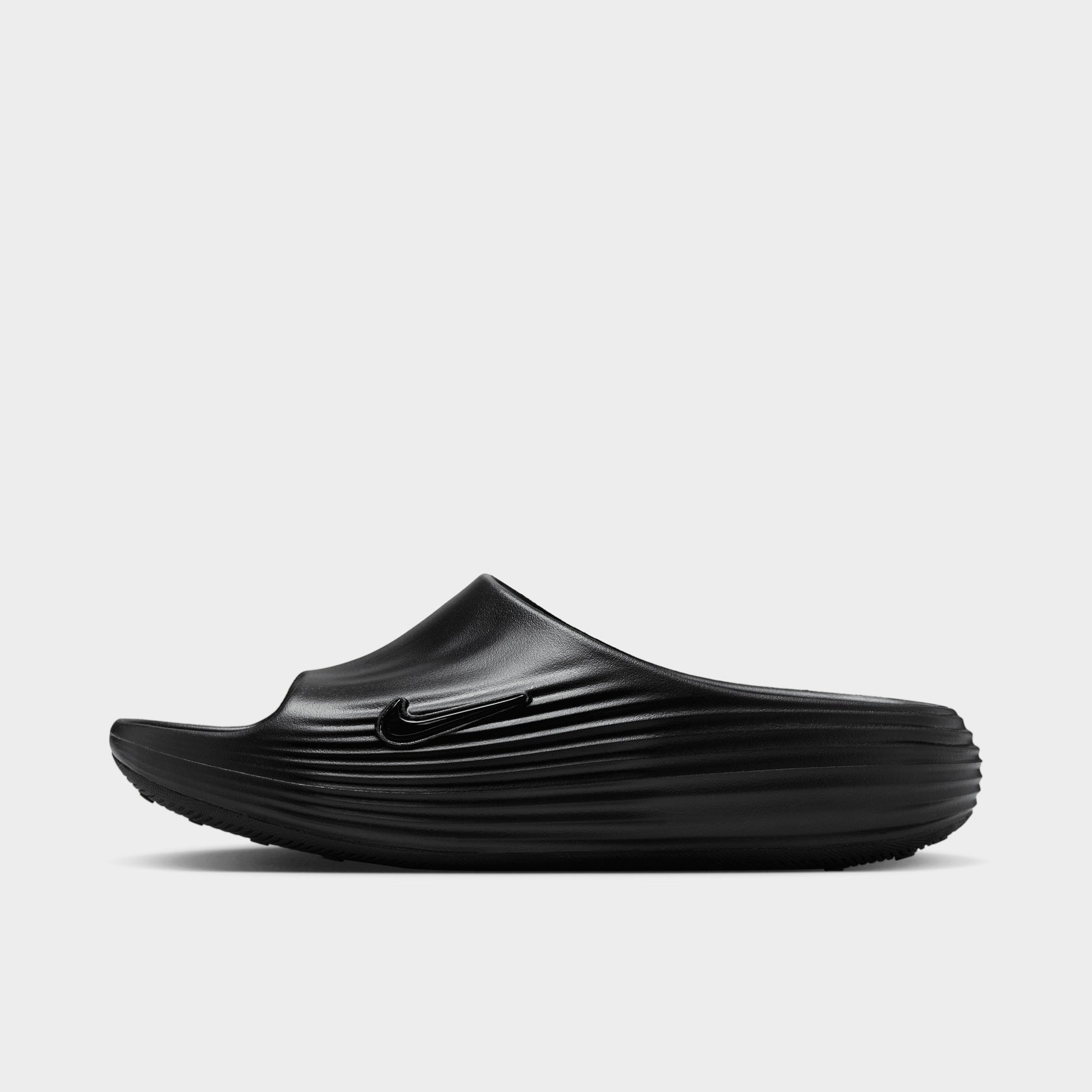 Nike ReactX Rejuven8 Slides Black / Black – JD Sports