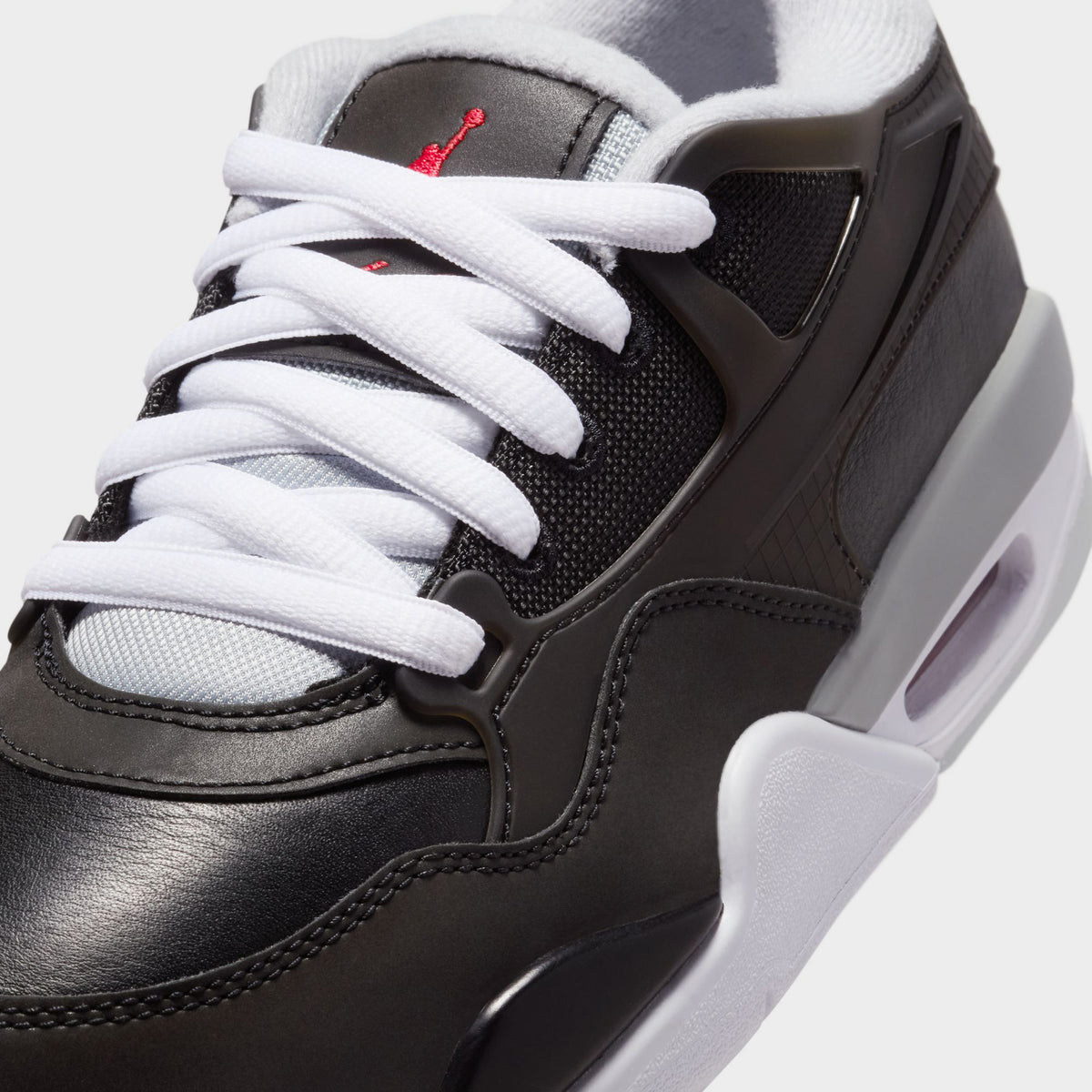 Jordan 4RM PRM GS Black / Fire Red - Wolf Grey | JD Sports