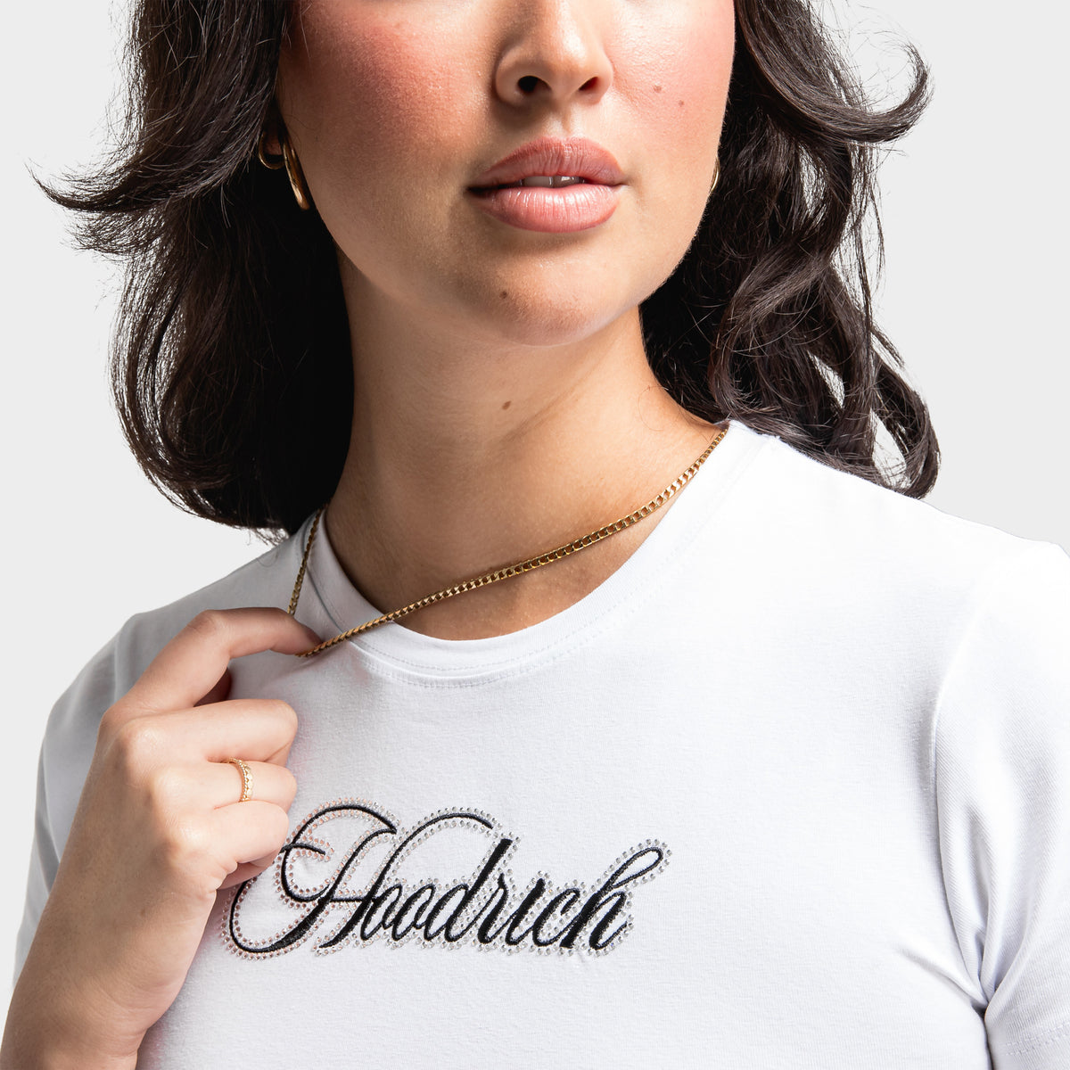 Hoodrich Women's OG Figure Crop Top / White | JD Sports