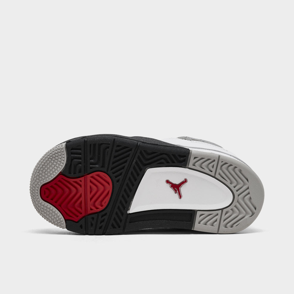 Jordan 4 Retro OG TD Summit White / Fire Red - Cement Grey – JD Sports
