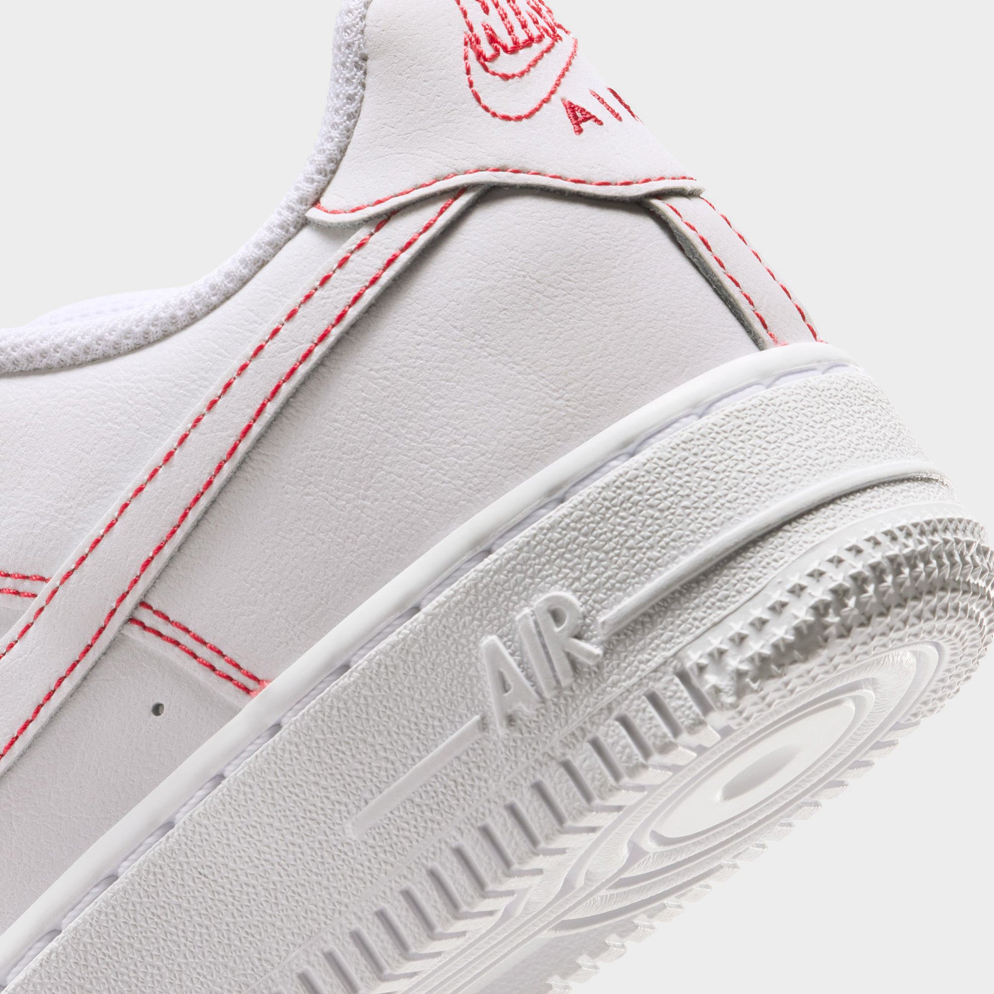 Nike Air Force 1 LV8 GS Blanc / Rouge Universitaire – JD Sports
