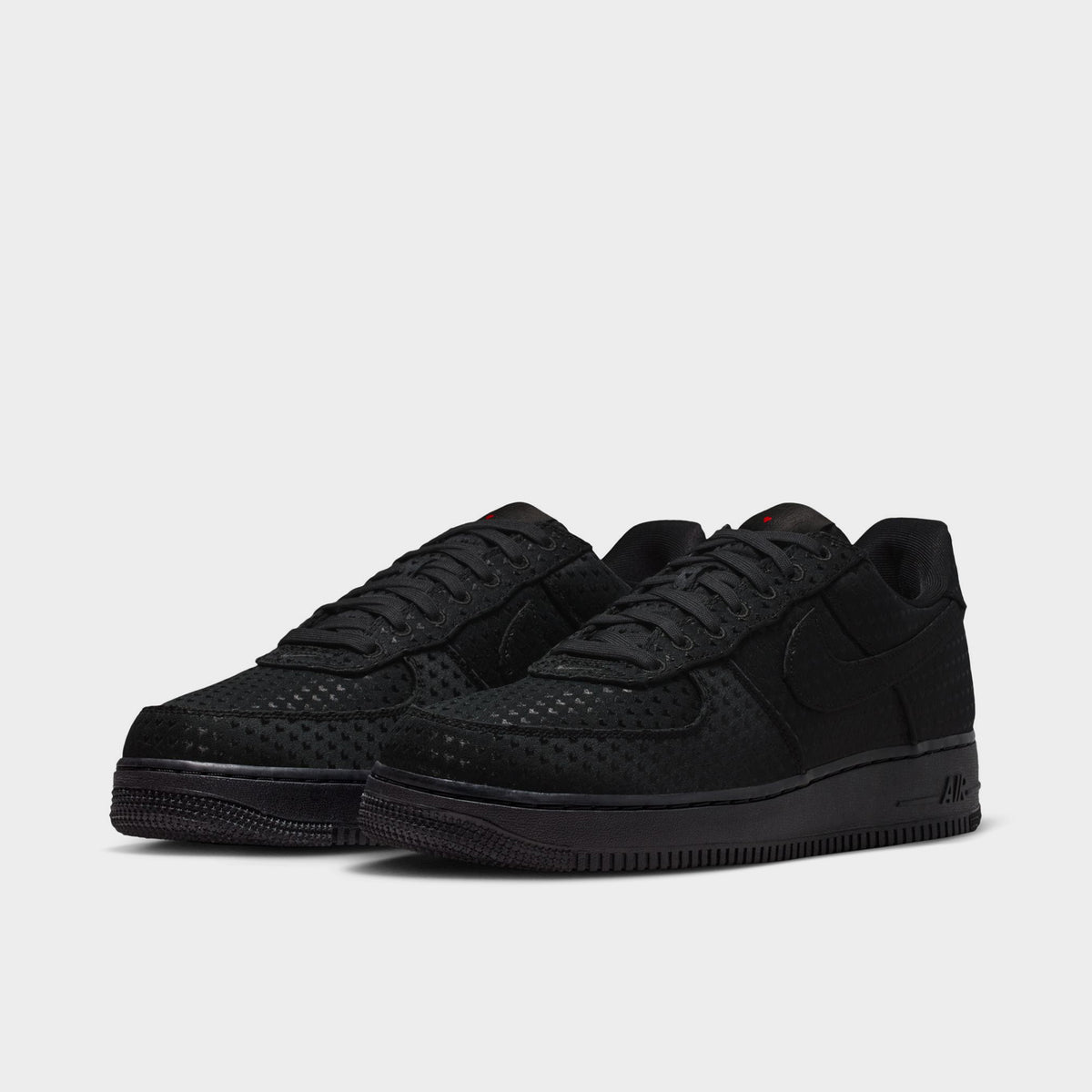Nike Air Force 1 Rétro Noir / Rouge – JD Sports