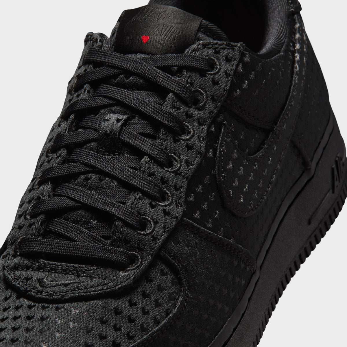 Nike Air Force 1 Rétro Noir / Rouge – JD Sports