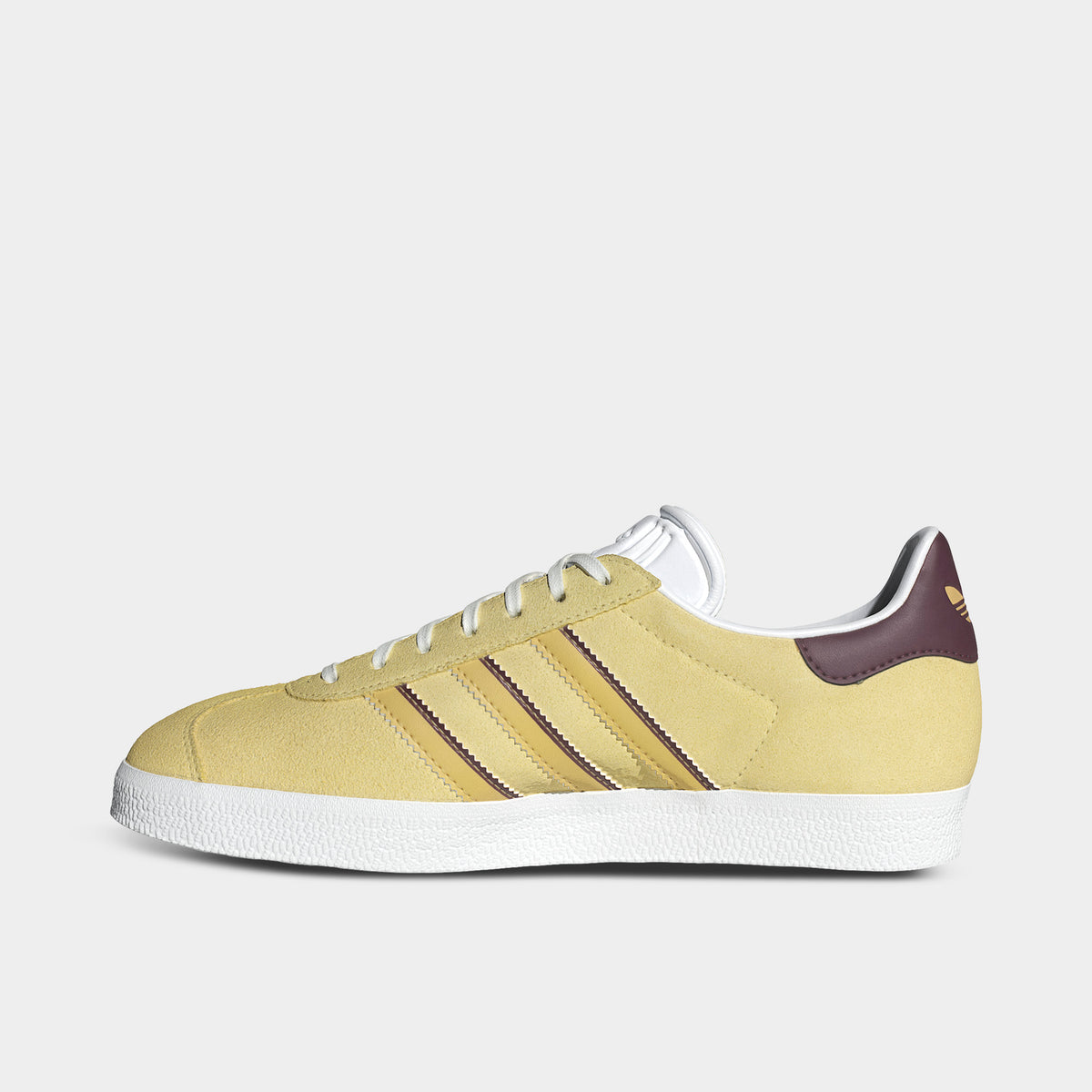 adidas Women's Gazelle Almost Yellow / Oat - Maroon – JD Sports