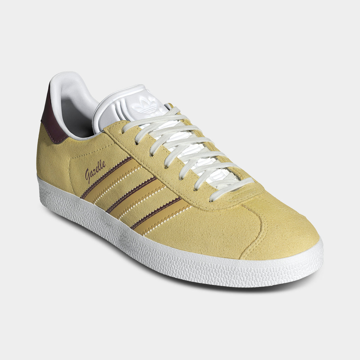 adidas Women's Gazelle Almost Yellow / Oat - Maroon – JD Sports